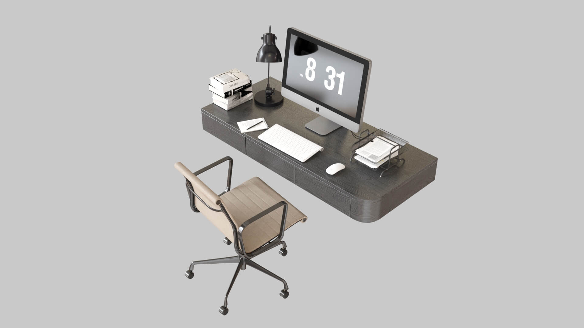 Work Table 02 - 3D Model by Smart3DModels