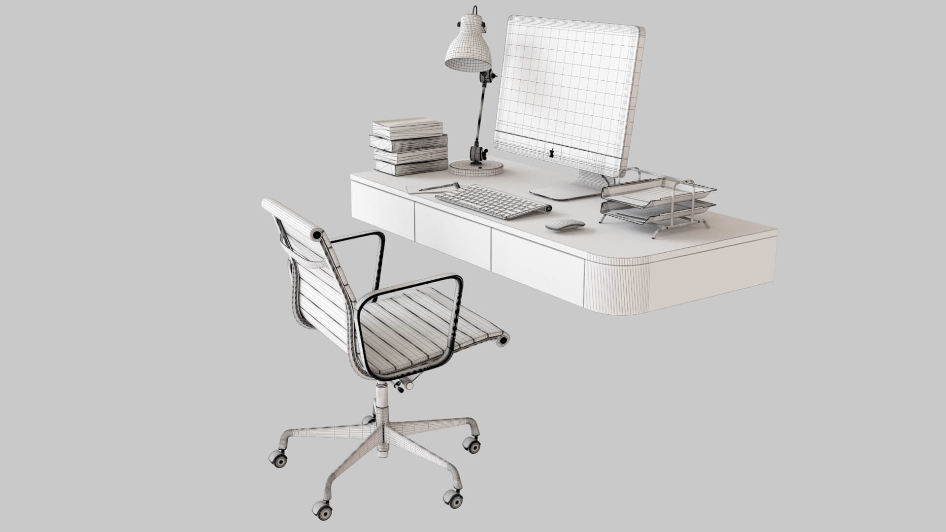 Work Table 02 - 3D Model by Smart3DModels