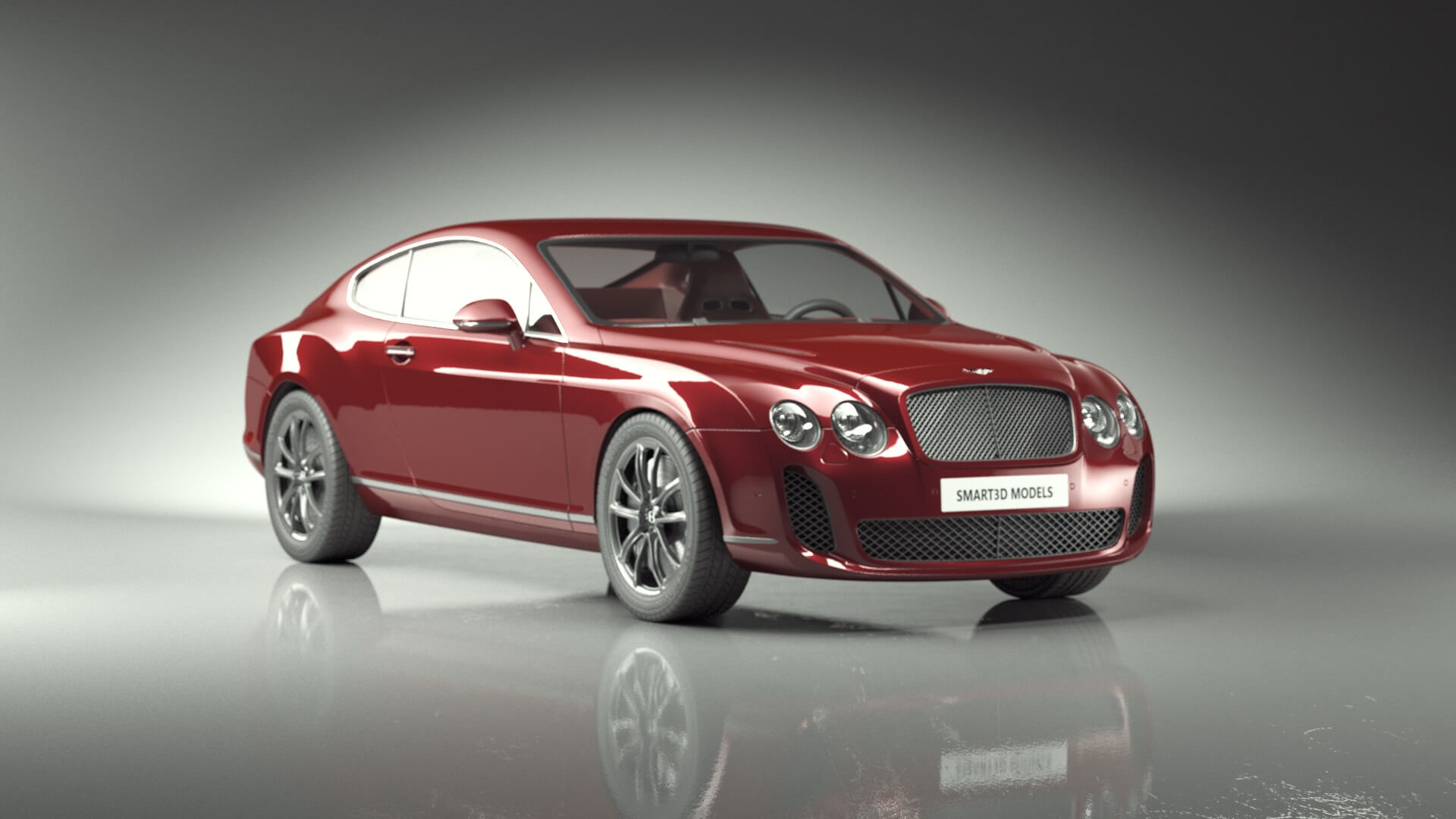 Bentley Continental Sports - 3D Model by Smart3DModels