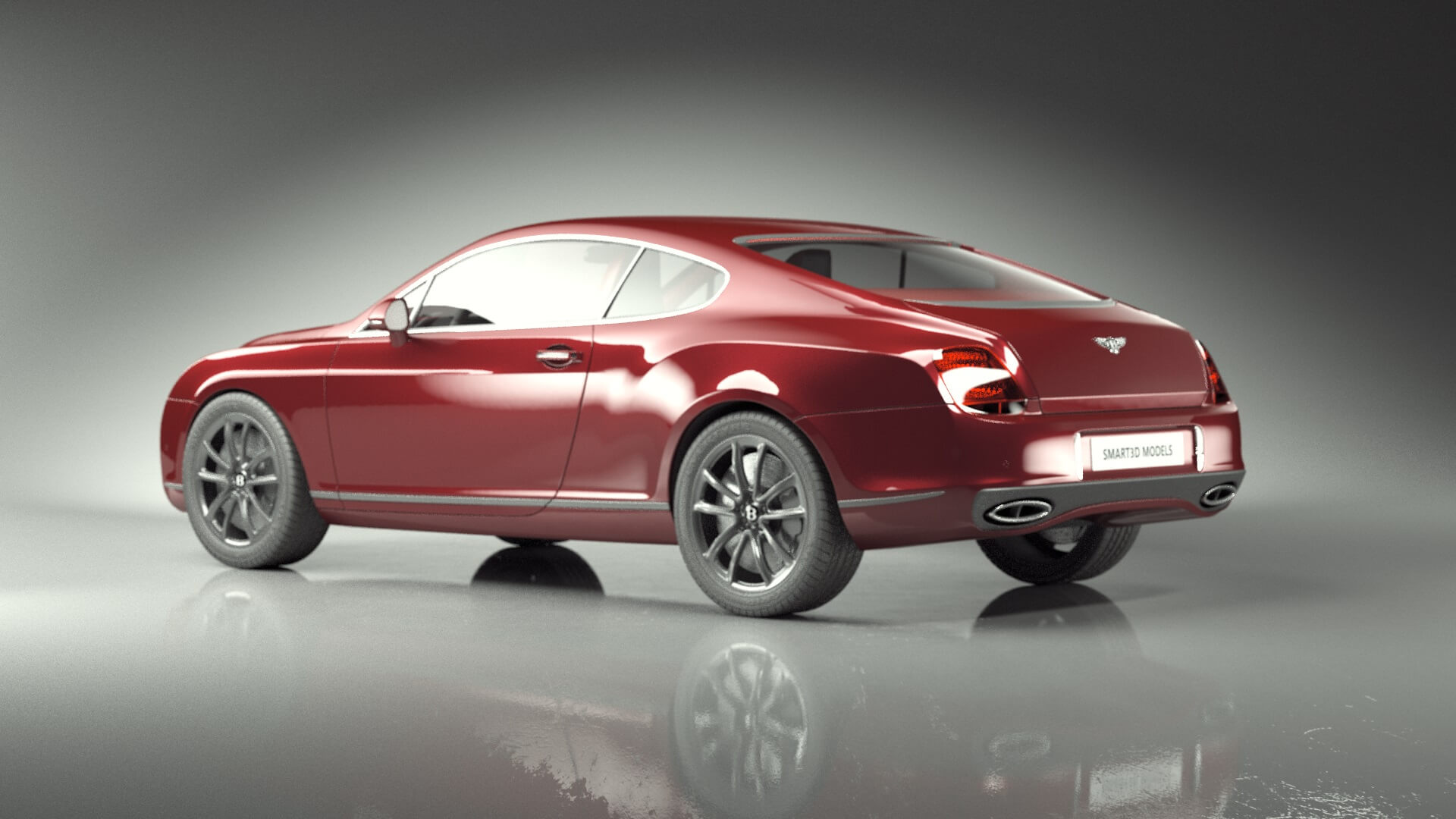 Bentley Continental Sports - 3D Model by Smart3DModels