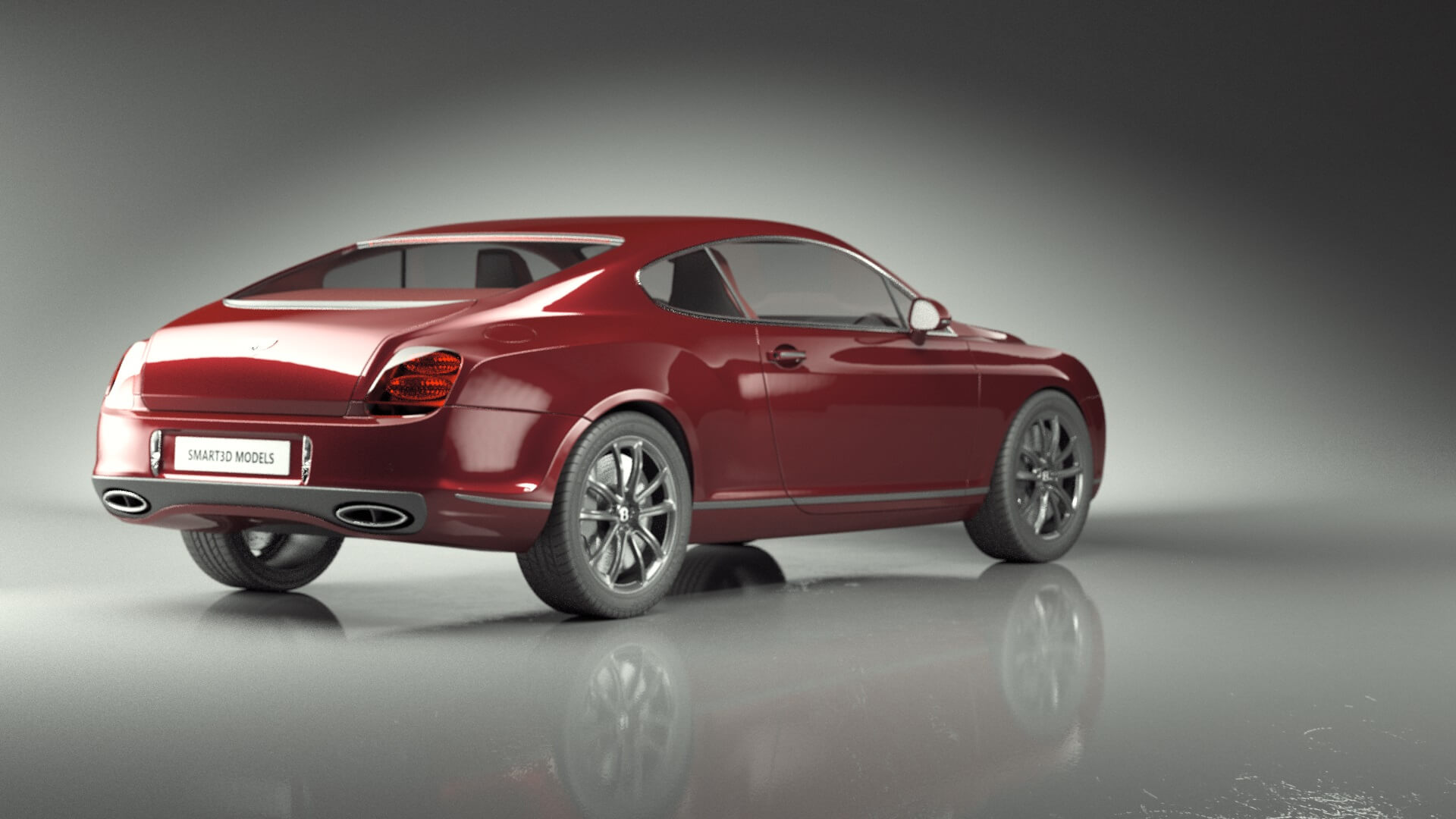 Bentley Continental Sports - 3D Model by Smart3DModels