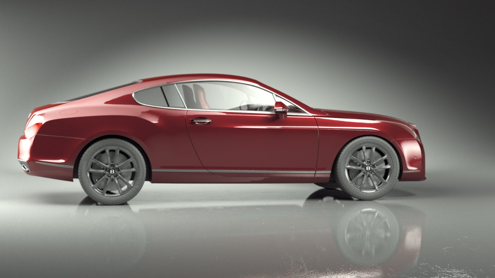 Bentley Continental Sports - 3D Model by Smart3DModels