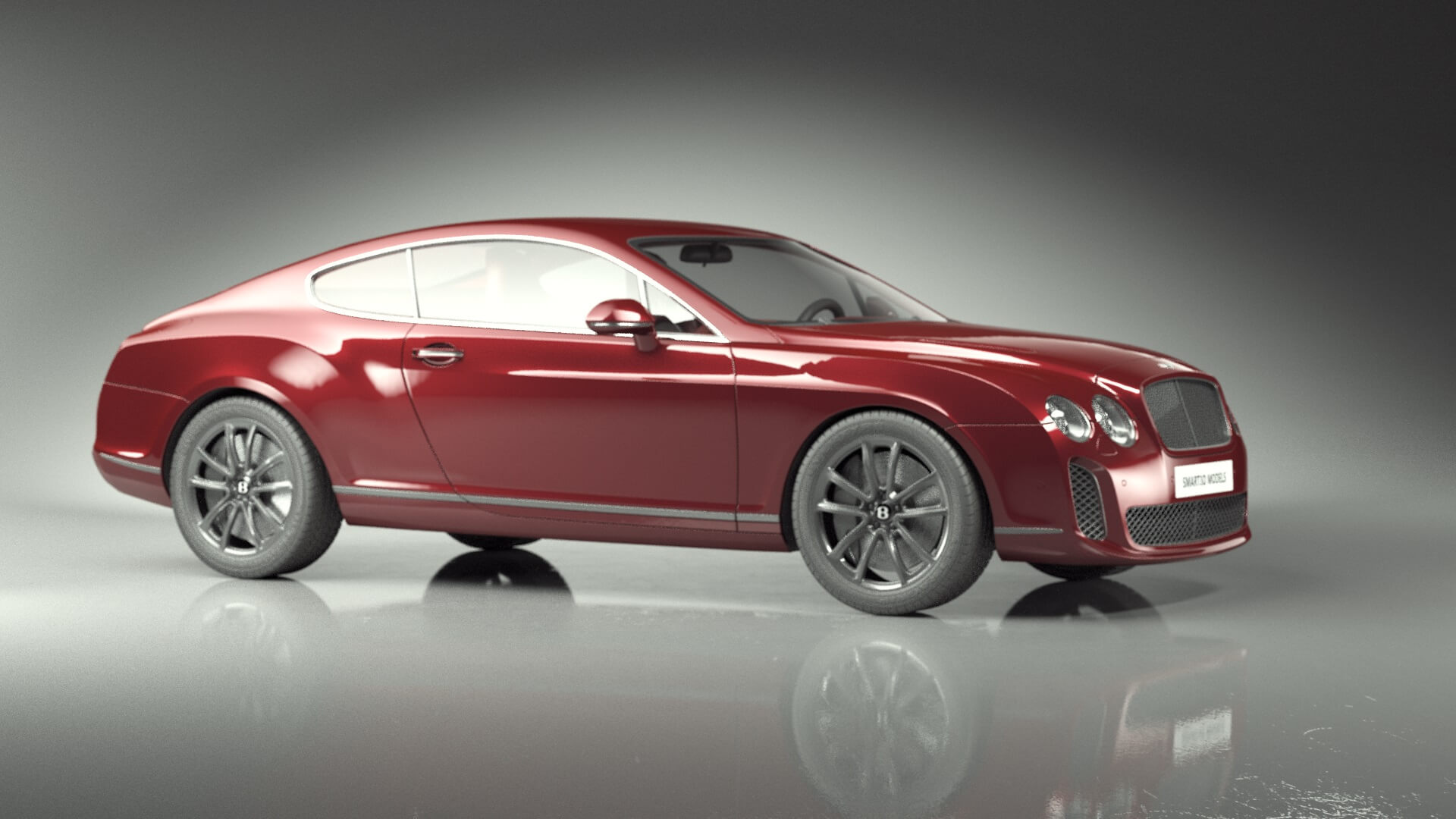 Bentley Continental Sports - 3D Model by Smart3DModels