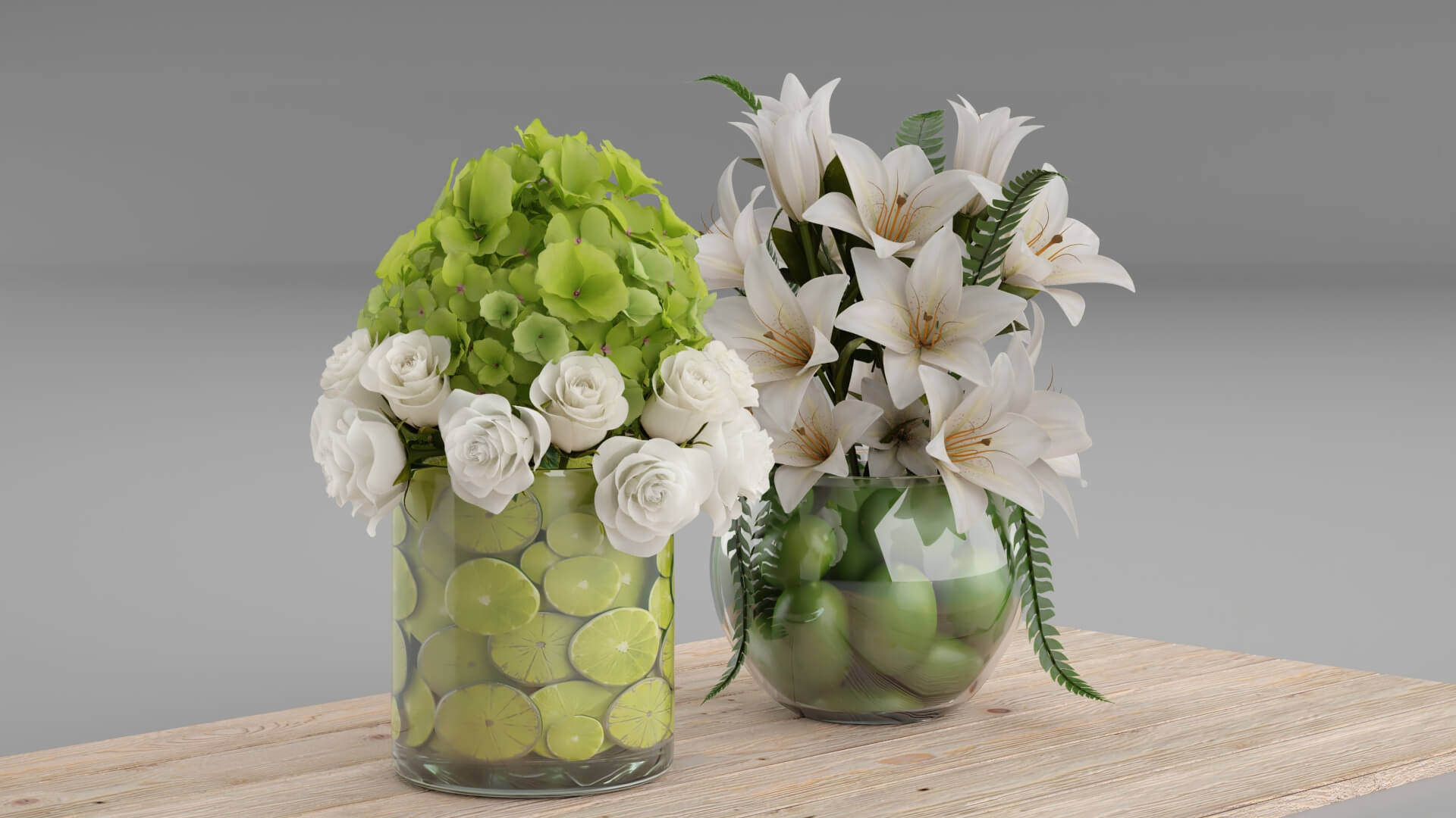 Bouquet of Flowers - 3D Model by Smart3DModels