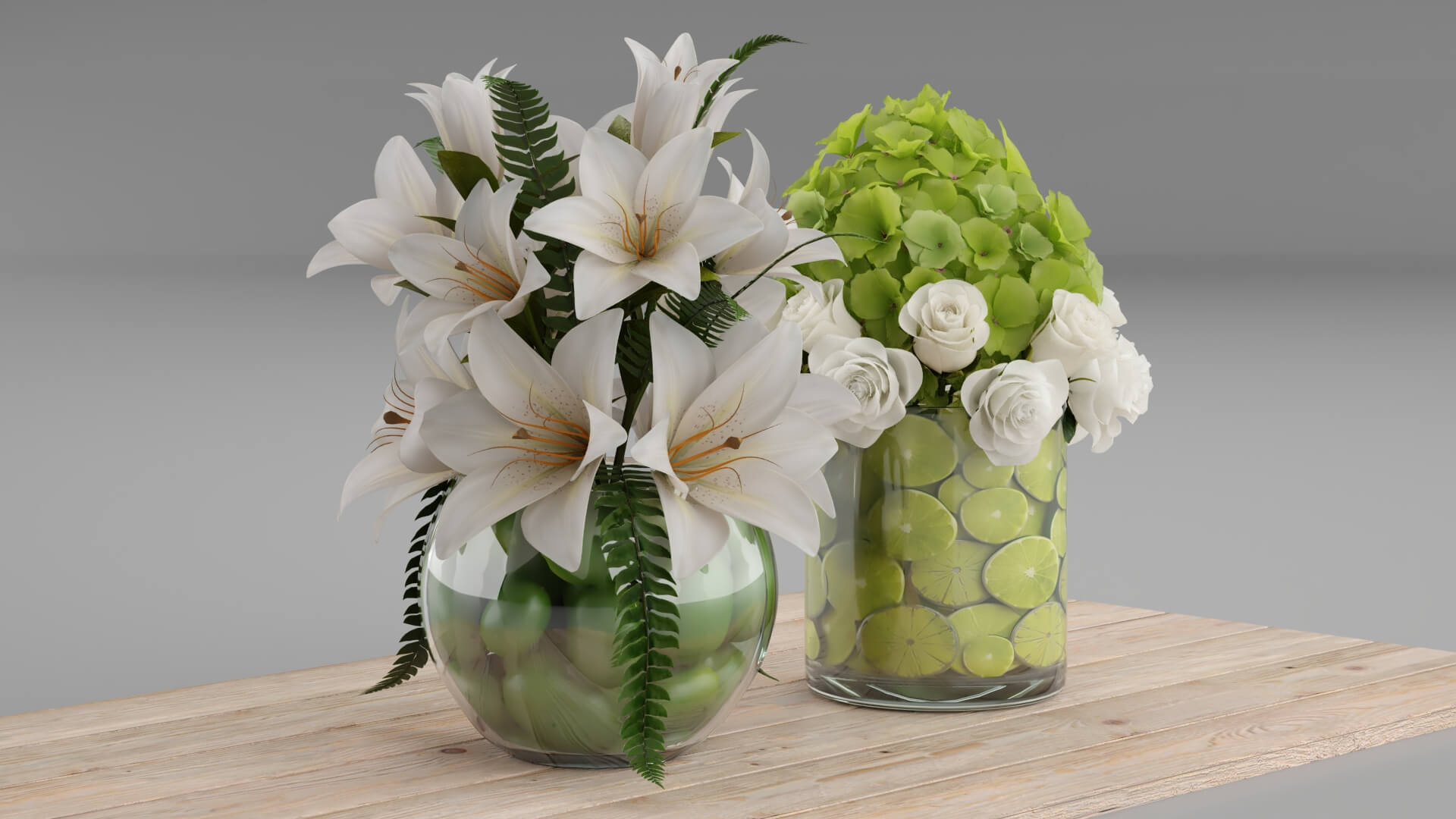Bouquet of Flowers - 3D Model by Smart3DModels