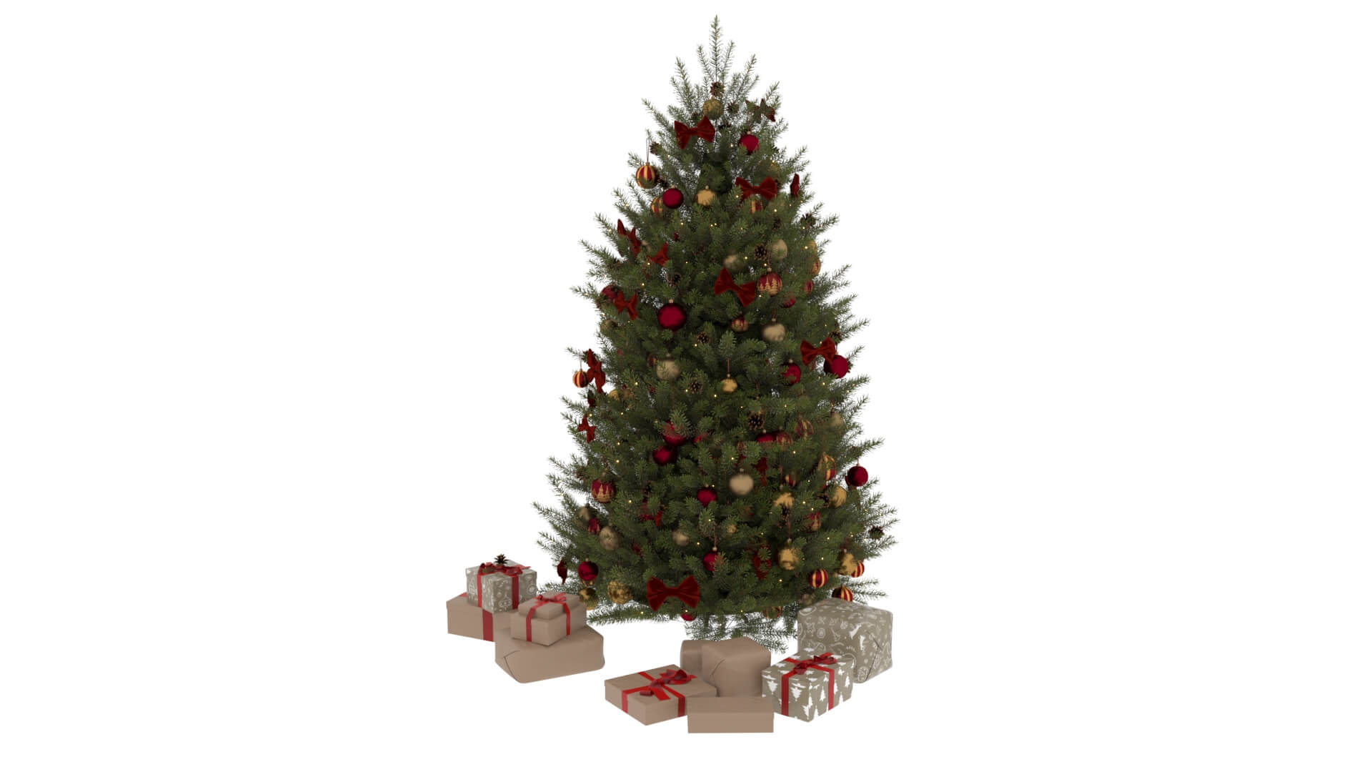 Christmas Tree - 3D Model by Smart3DModels