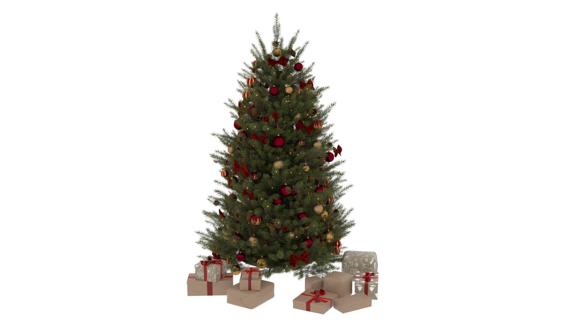 Christmas Tree - 3D Model by Smart3DModels