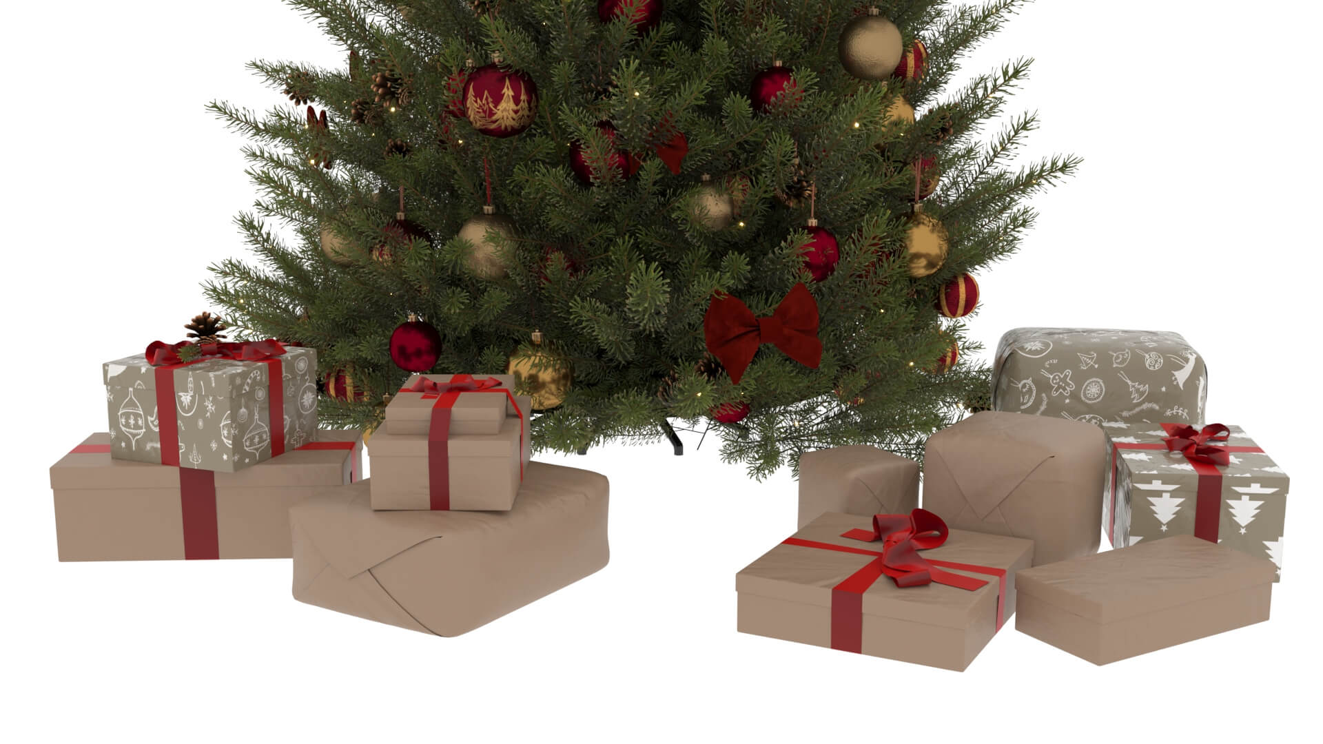 Christmas Tree - 3D Model by Smart3DModels