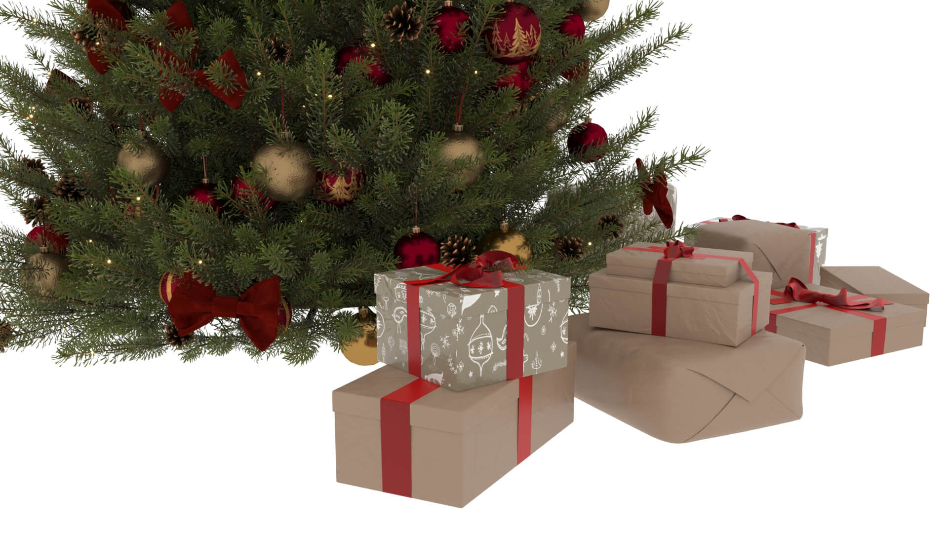 Christmas Tree - 3D Model by Smart3DModels