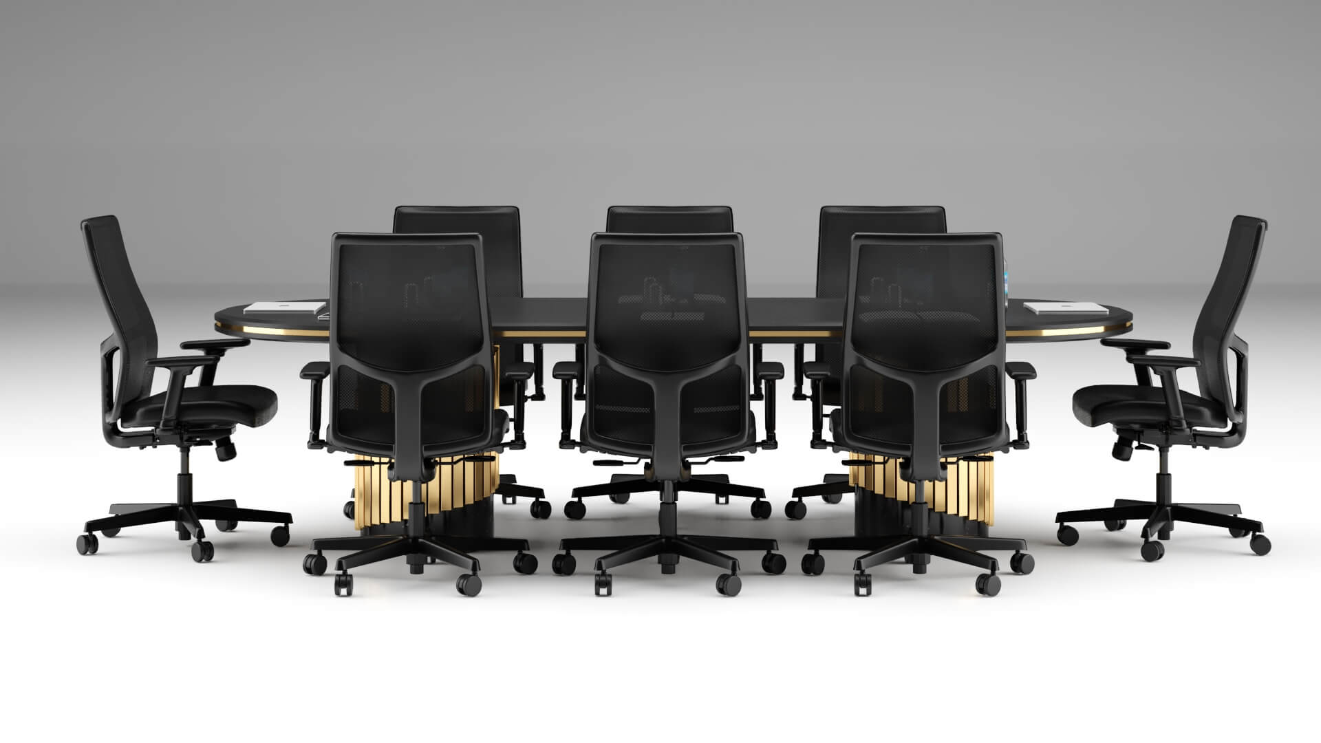 Conference Table - 3D Model by Smart3DModels