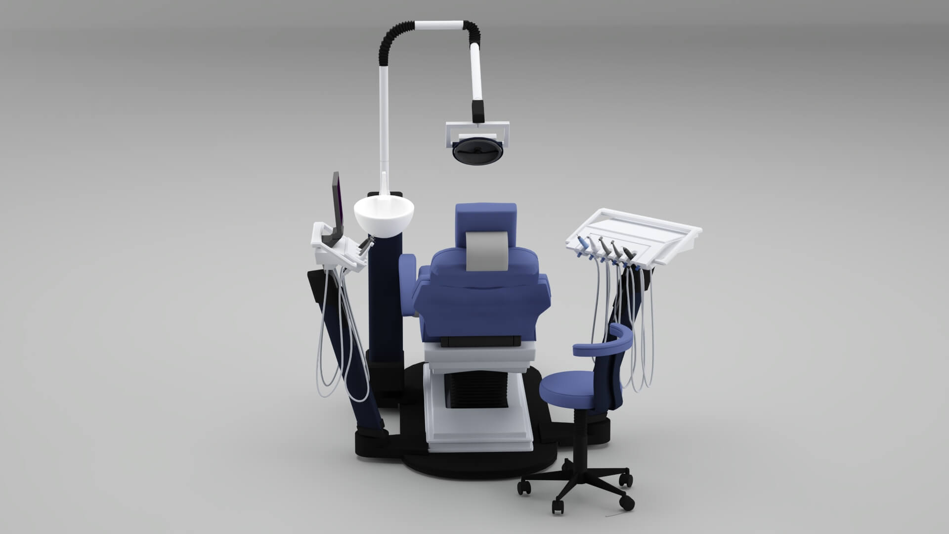 Dental Chair - 3D Model by Smart3DModels