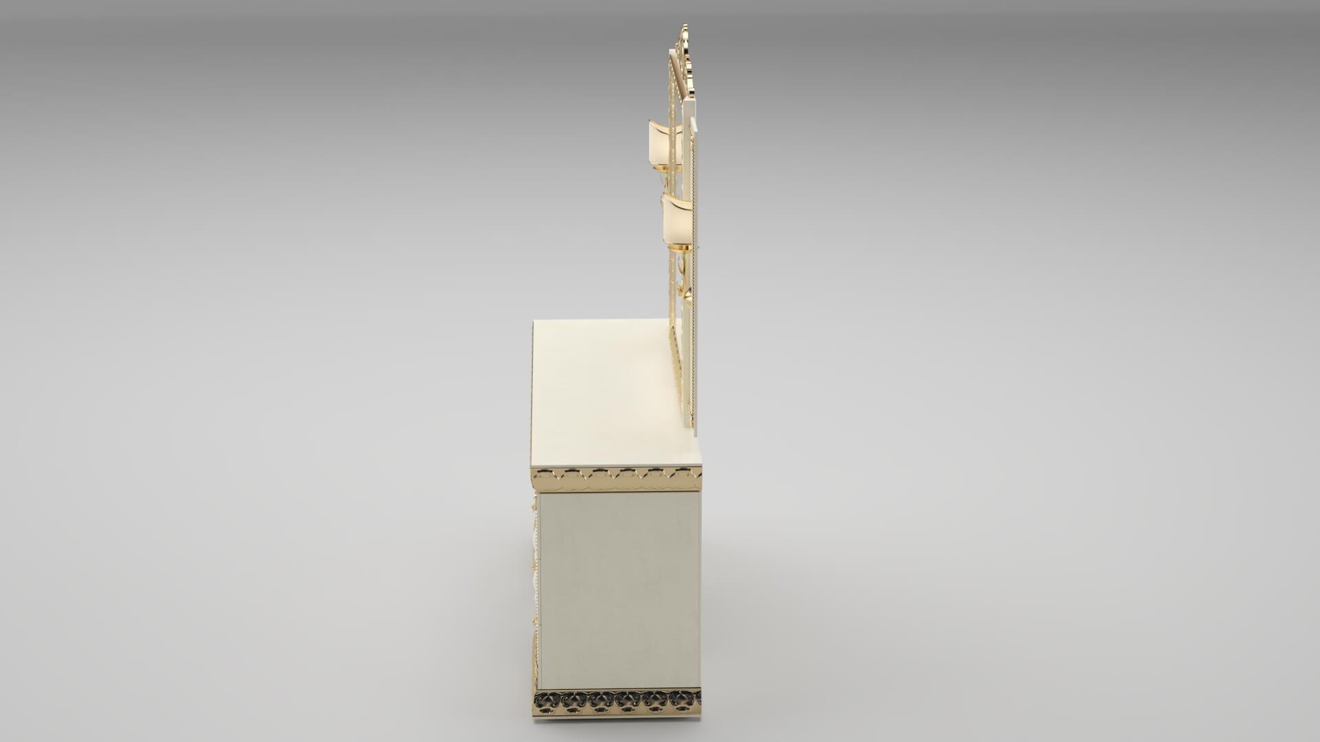 Dressing Table - 3D Model by Smart3DModels