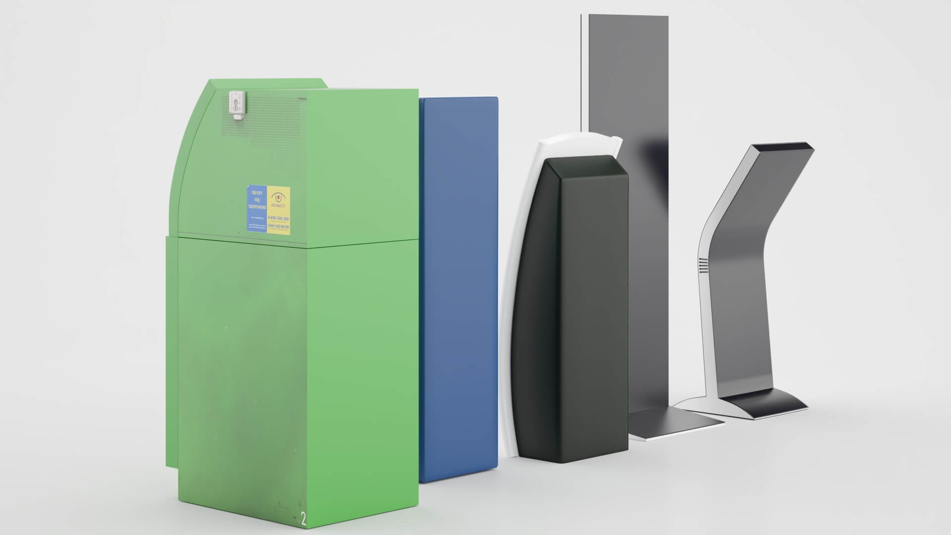 Electronic Terminal - 3D Model by Smart3DModels