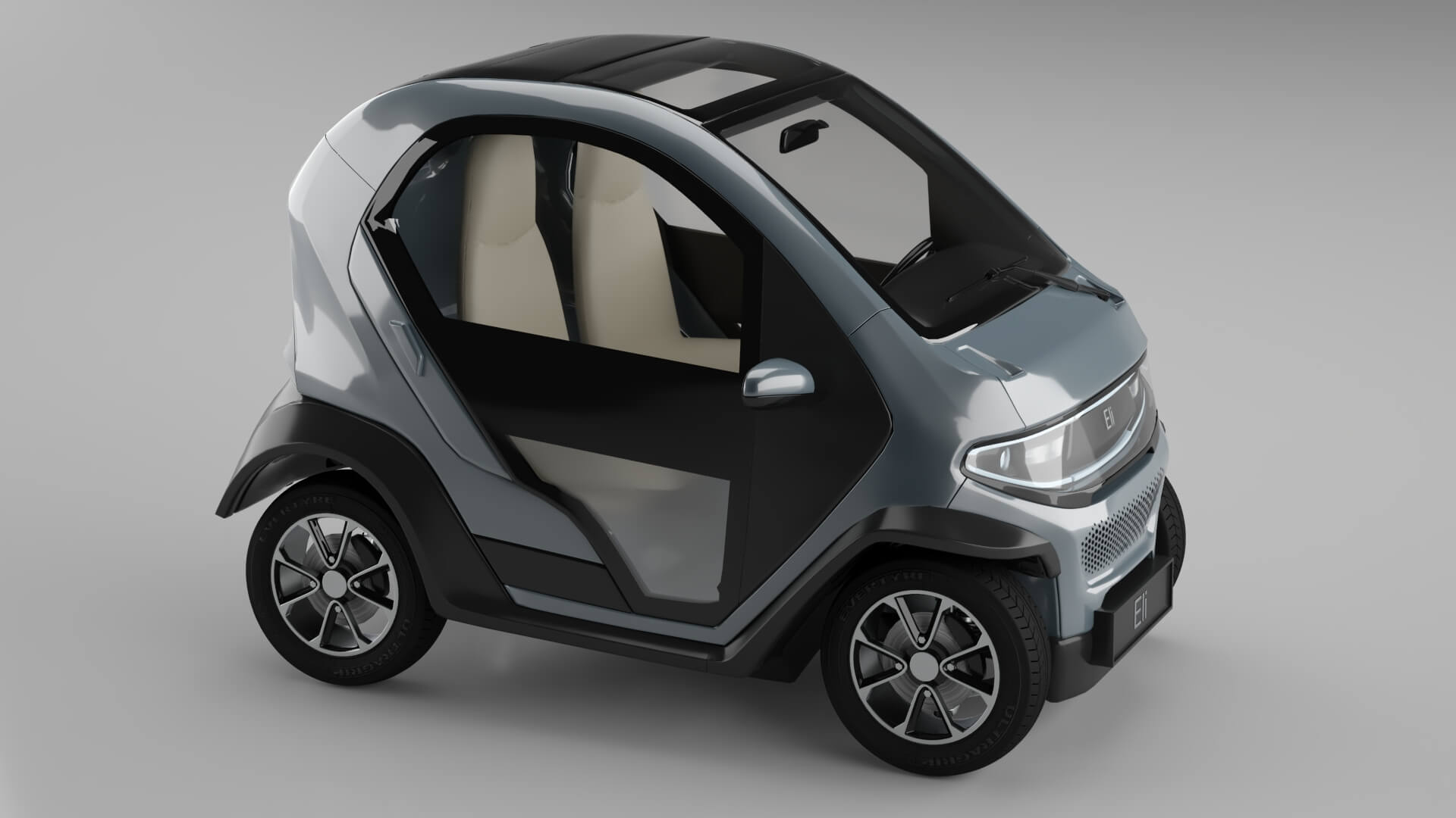 Eli Zero Car - 3D Model by Smart3DModels