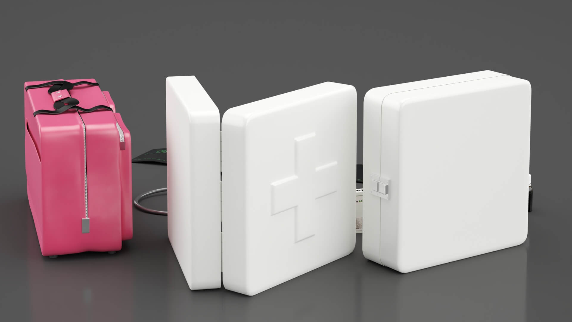 First Aid Kit - 3D Model by Smart3DModels