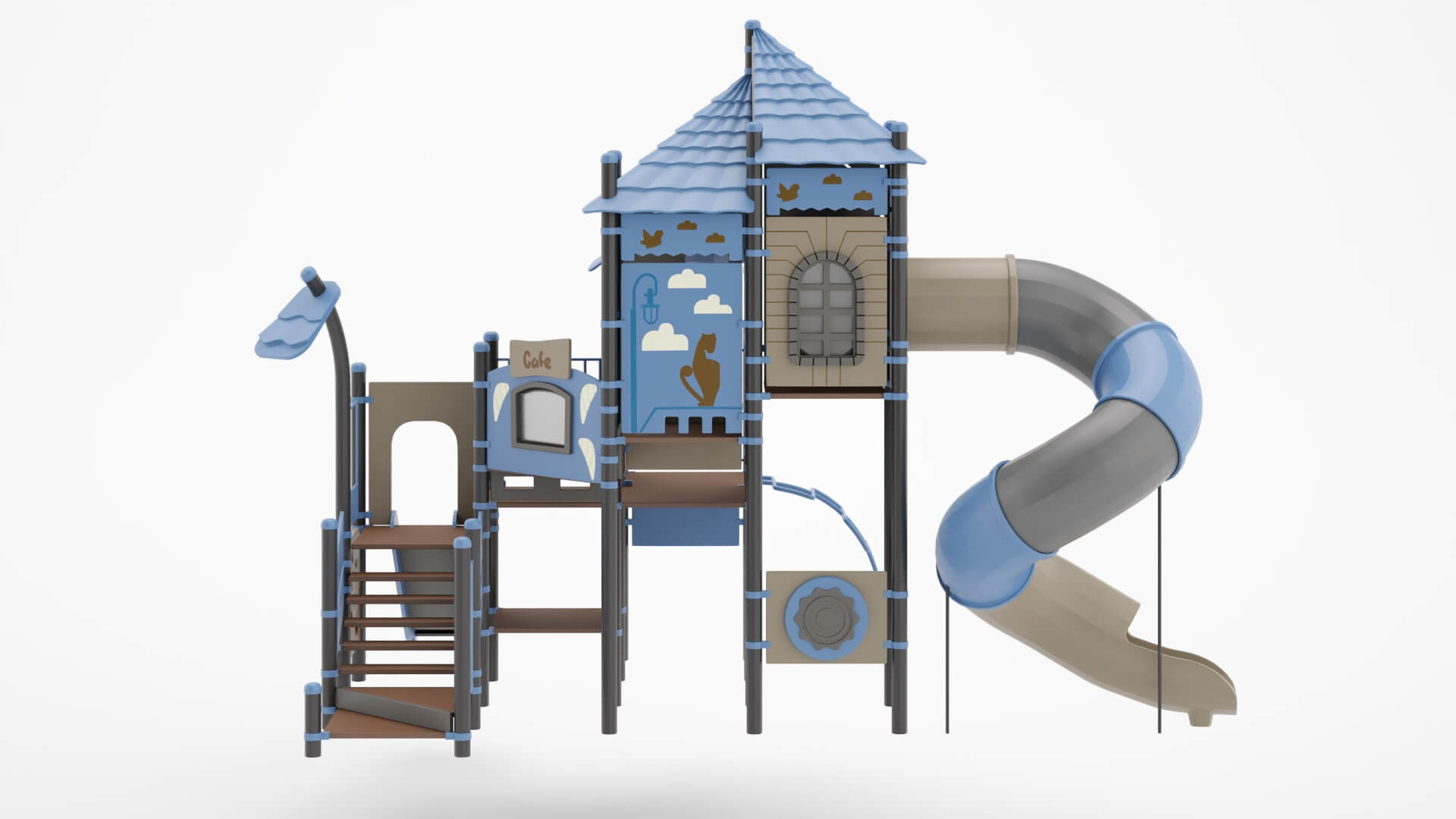 Game Complex - 3D Model by Smart3DModels