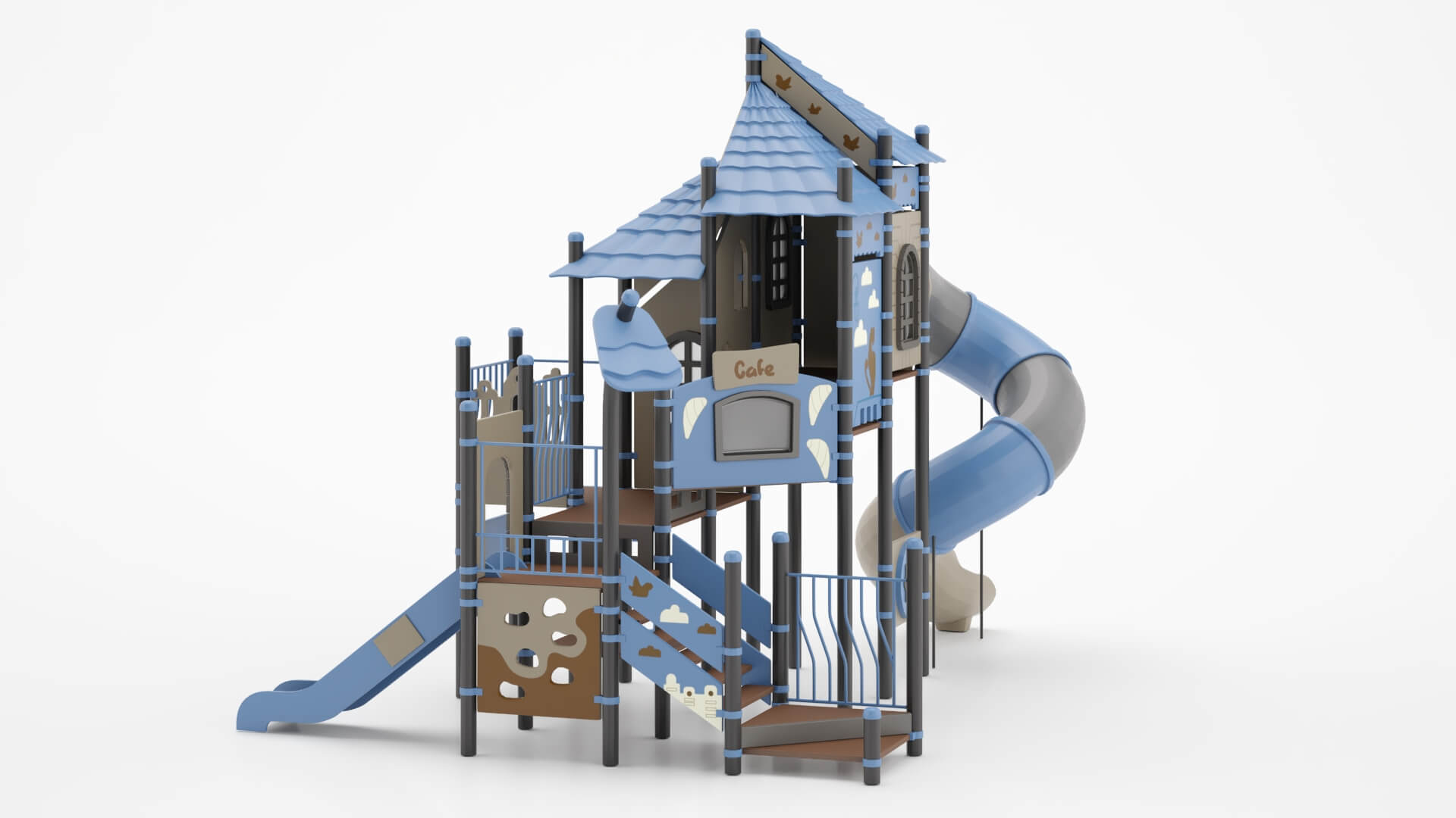 Game Complex - 3D Model by Smart3DModels