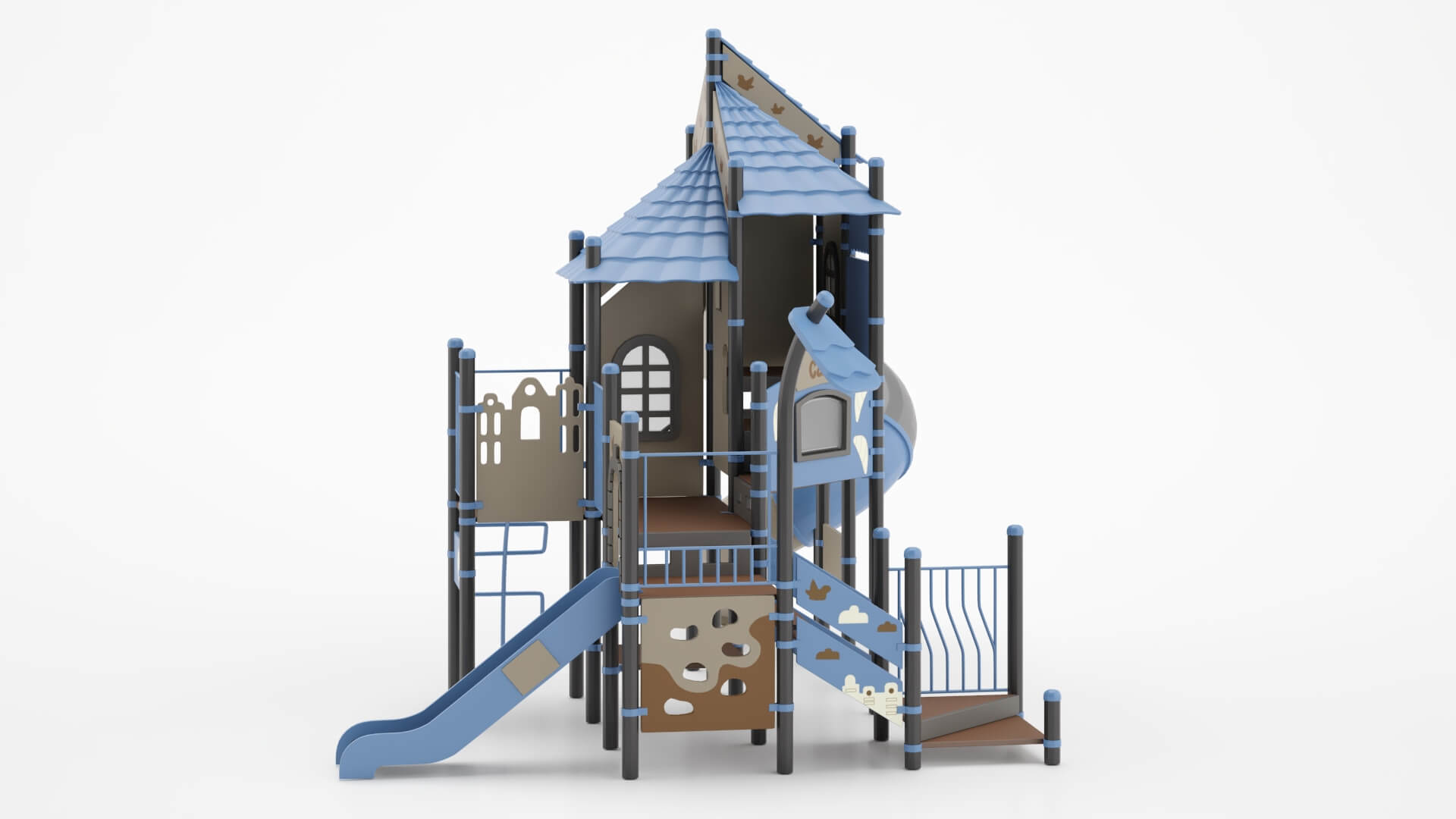 Game Complex - 3D Model by Smart3DModels