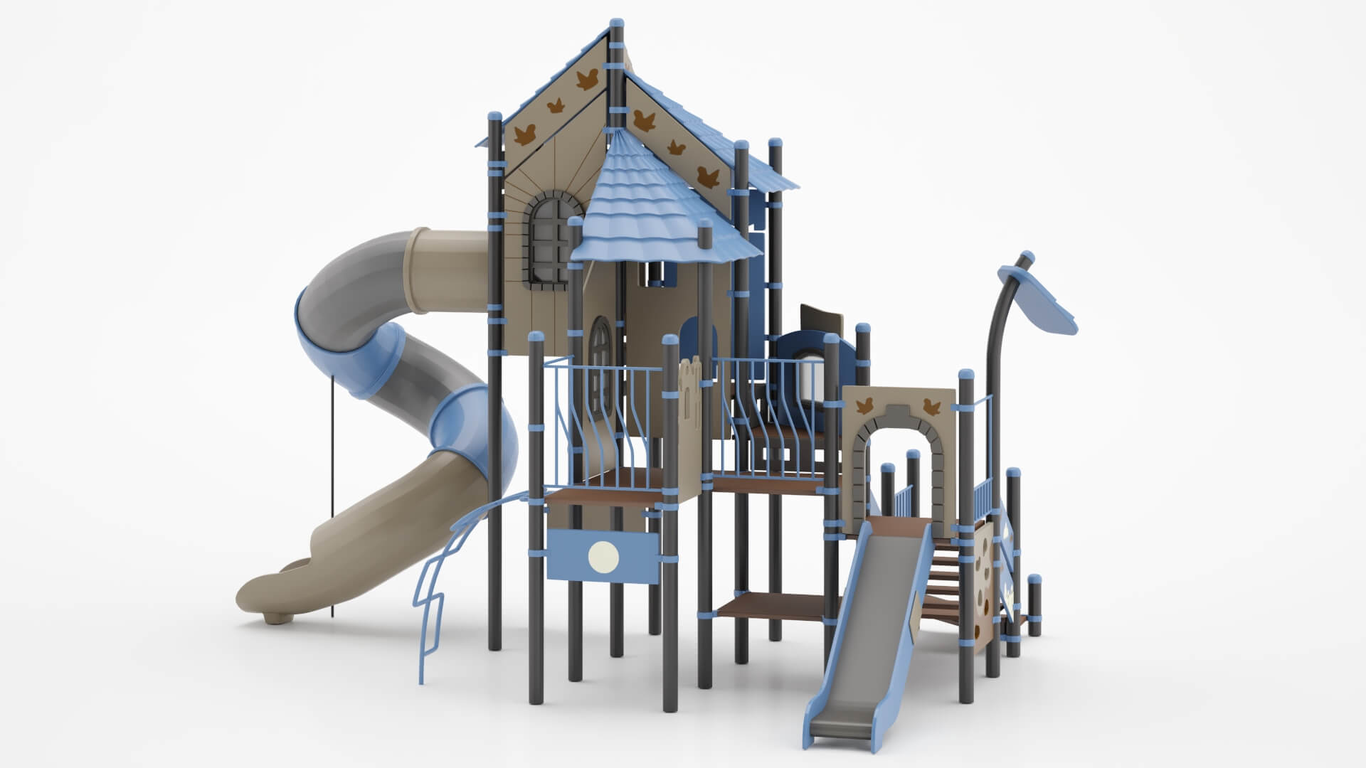 Game Complex - 3D Model by Smart3DModels