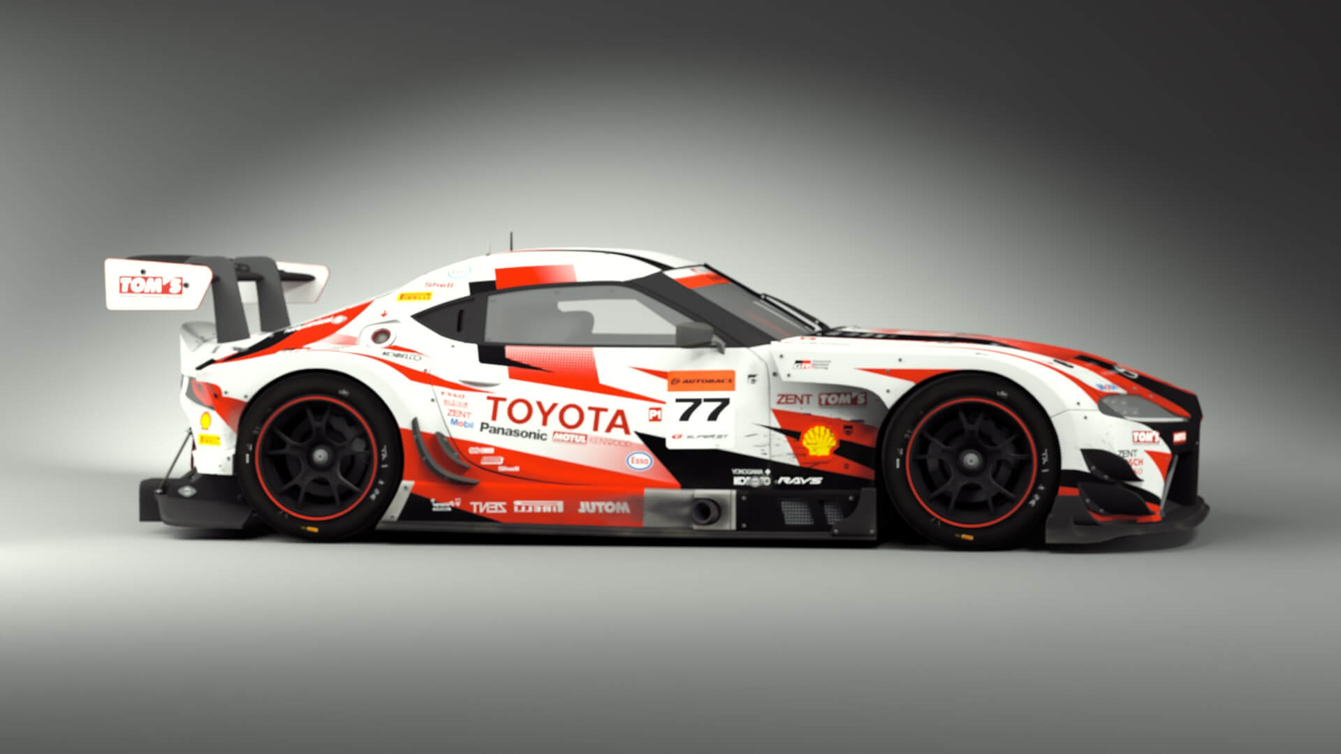 GR Supra - Super GT300 3D Model by Smart3DModels