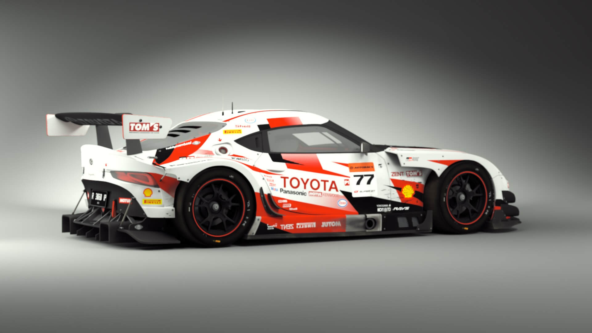 GR Supra - Super GT300 3D Model by Smart3DModels