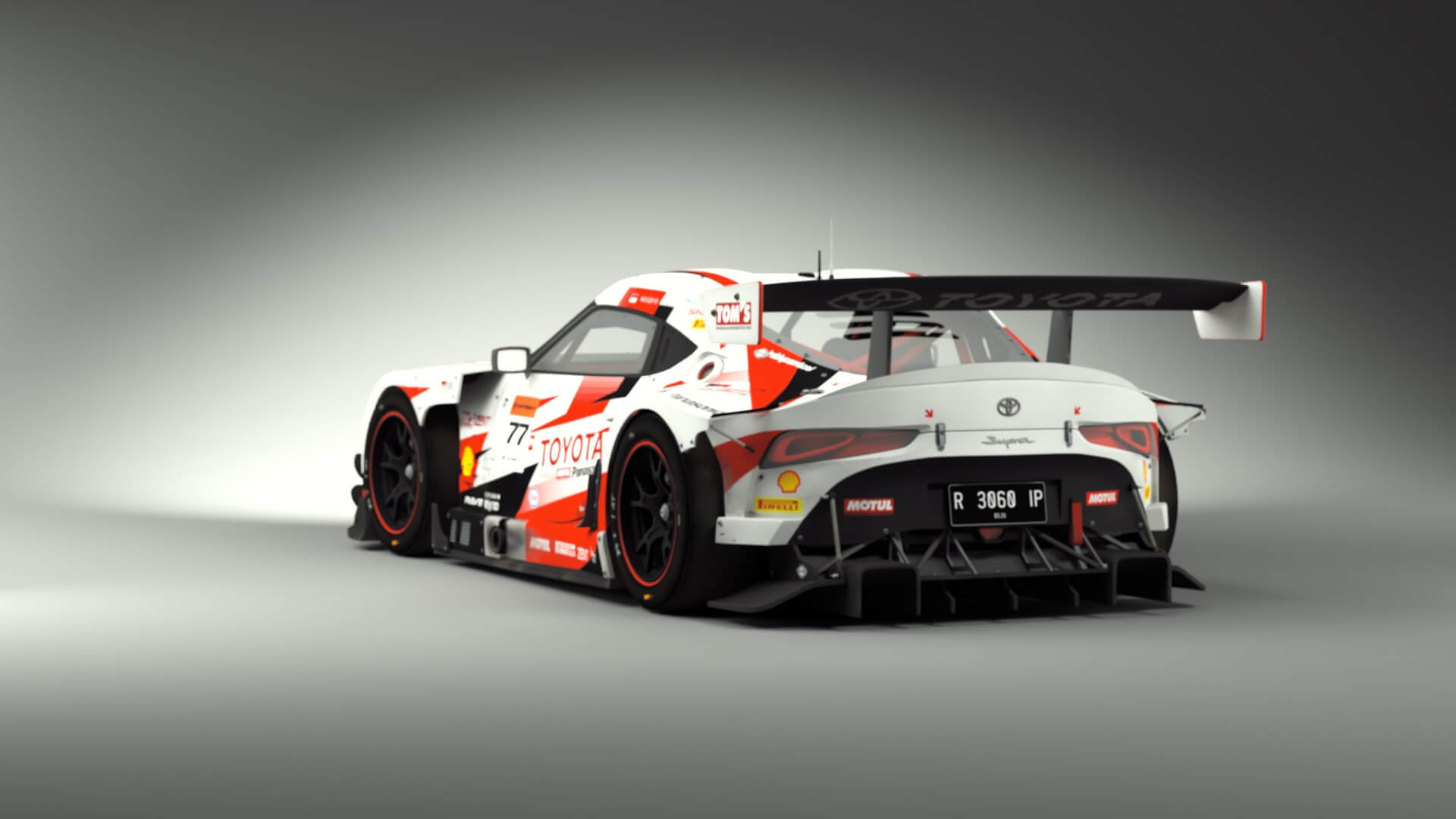 GR Supra - Super GT300 3D Model by Smart3DModels