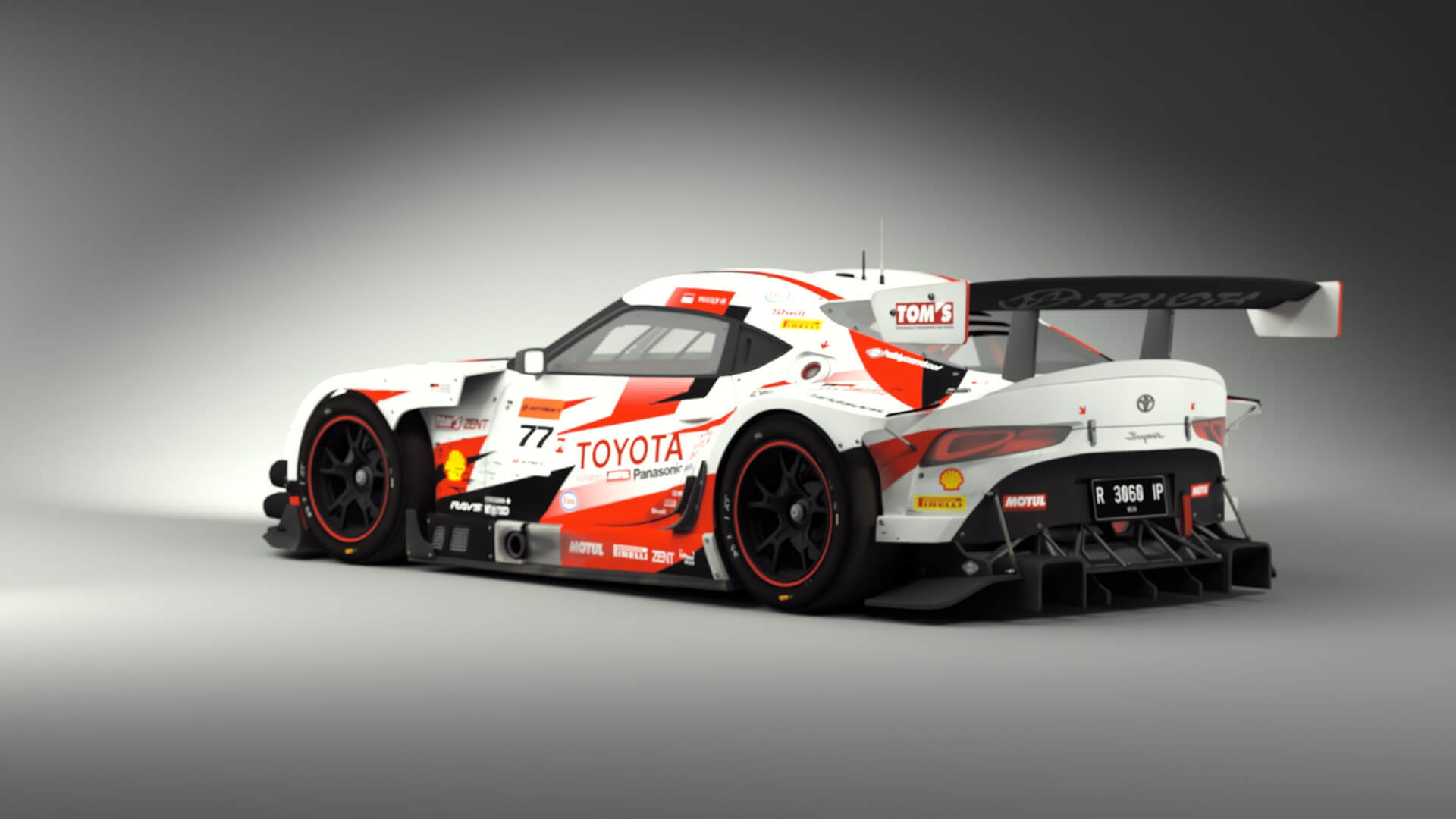 GR Supra - Super GT300 3D Model by Smart3DModels