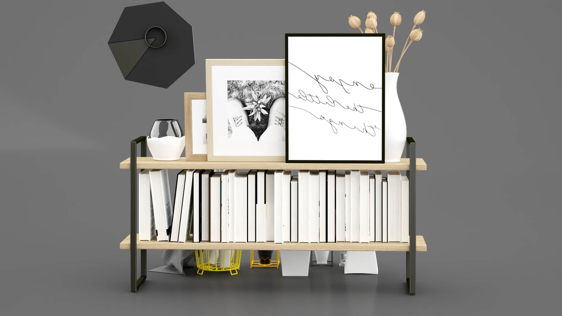 Home Decorative Set - 3D Model by Smart3DModels