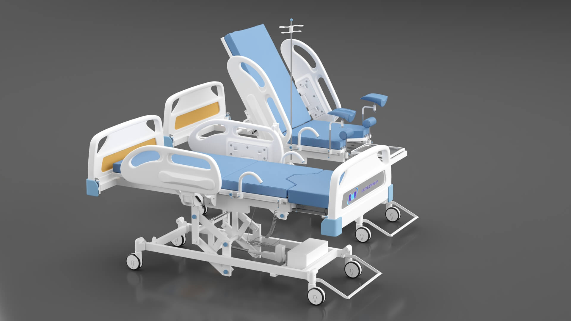Hospital Bed - 3D Model by Smart3DModels