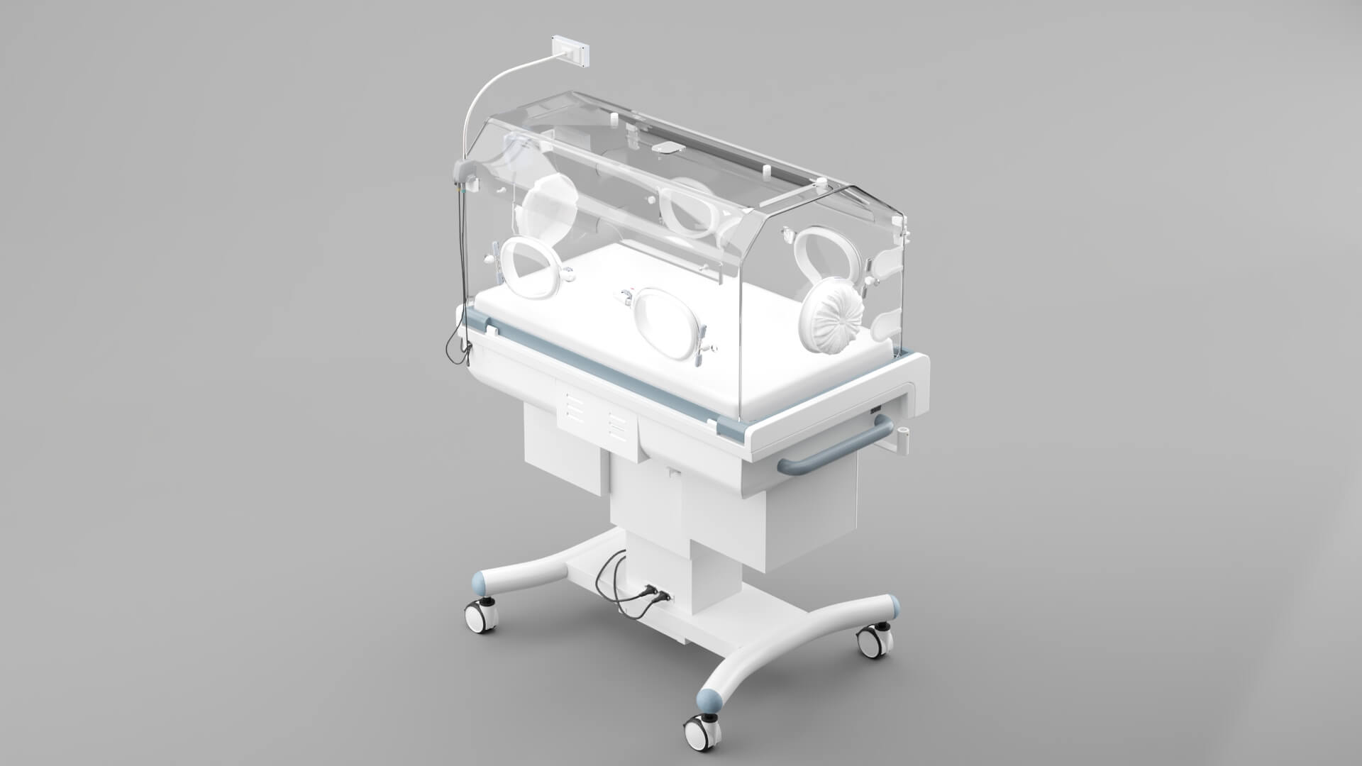 Incubator for Newborns - 3D Model by Smart3DModels