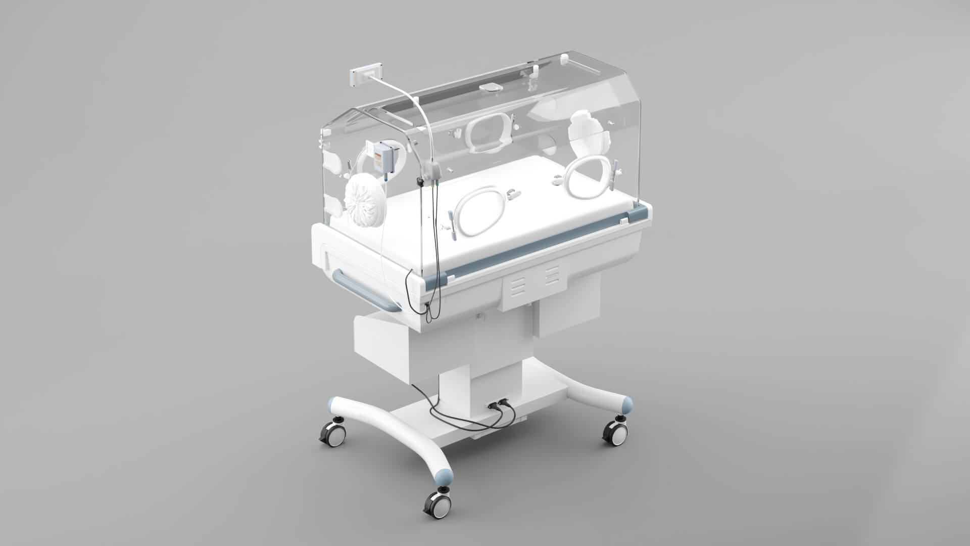 Incubator for Newborns - 3D Model by Smart3DModels
