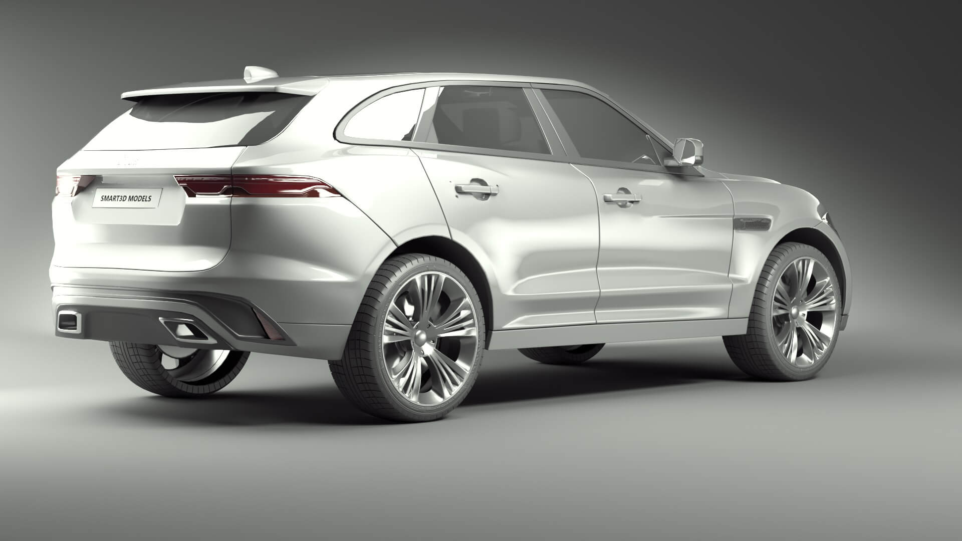 Jaguar F Pace - 3D Model by Smart3DModels