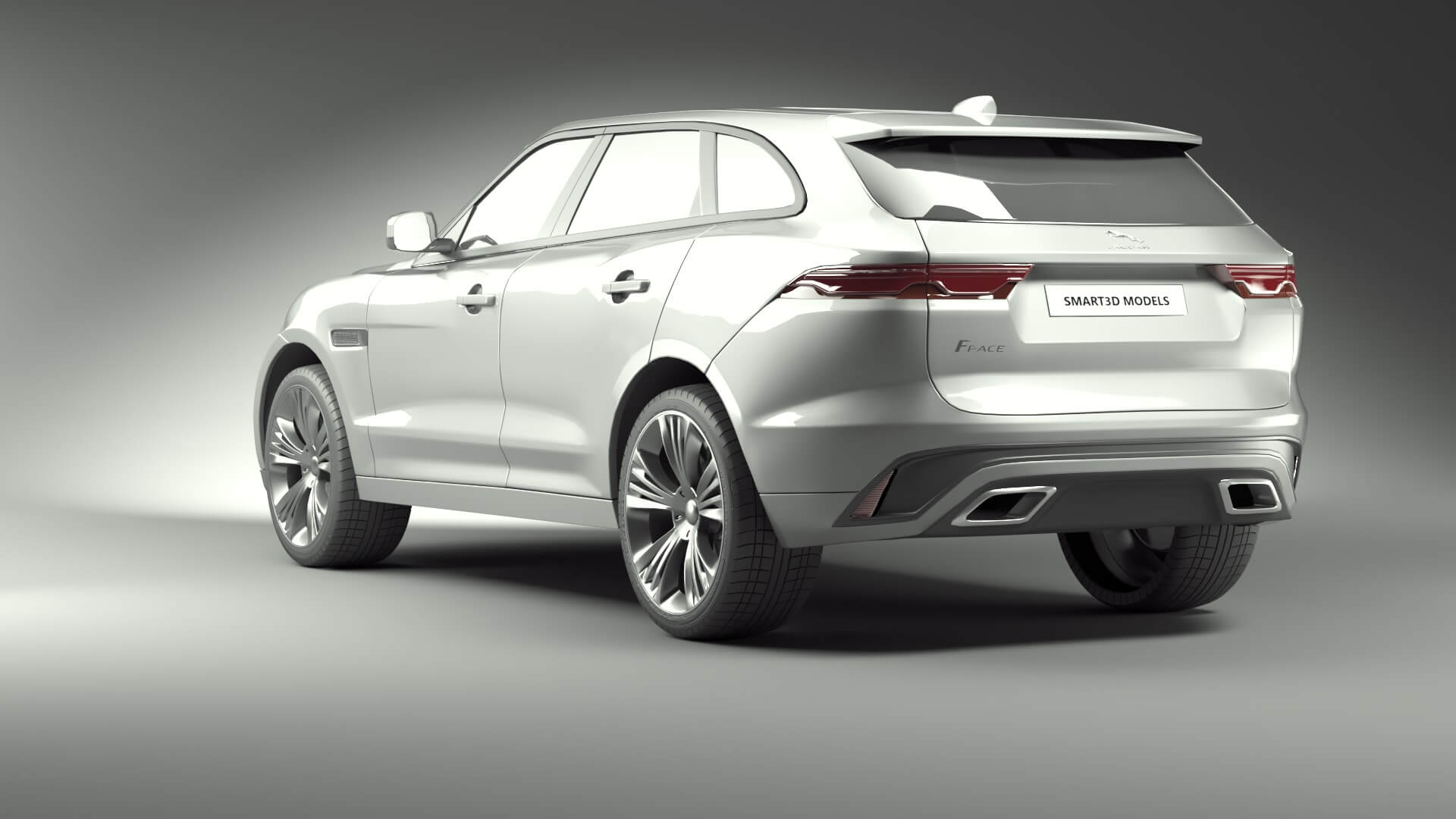 Jaguar F Pace - 3D Model by Smart3DModels