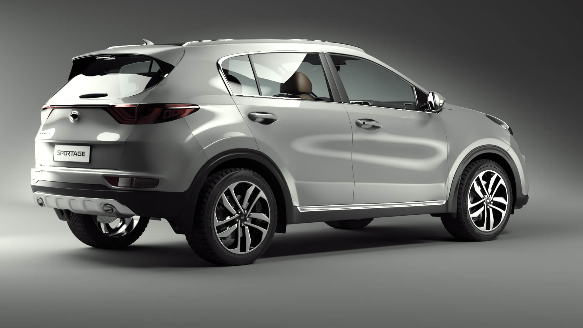 Kia Sportage - 3D Model by Smart3DModels