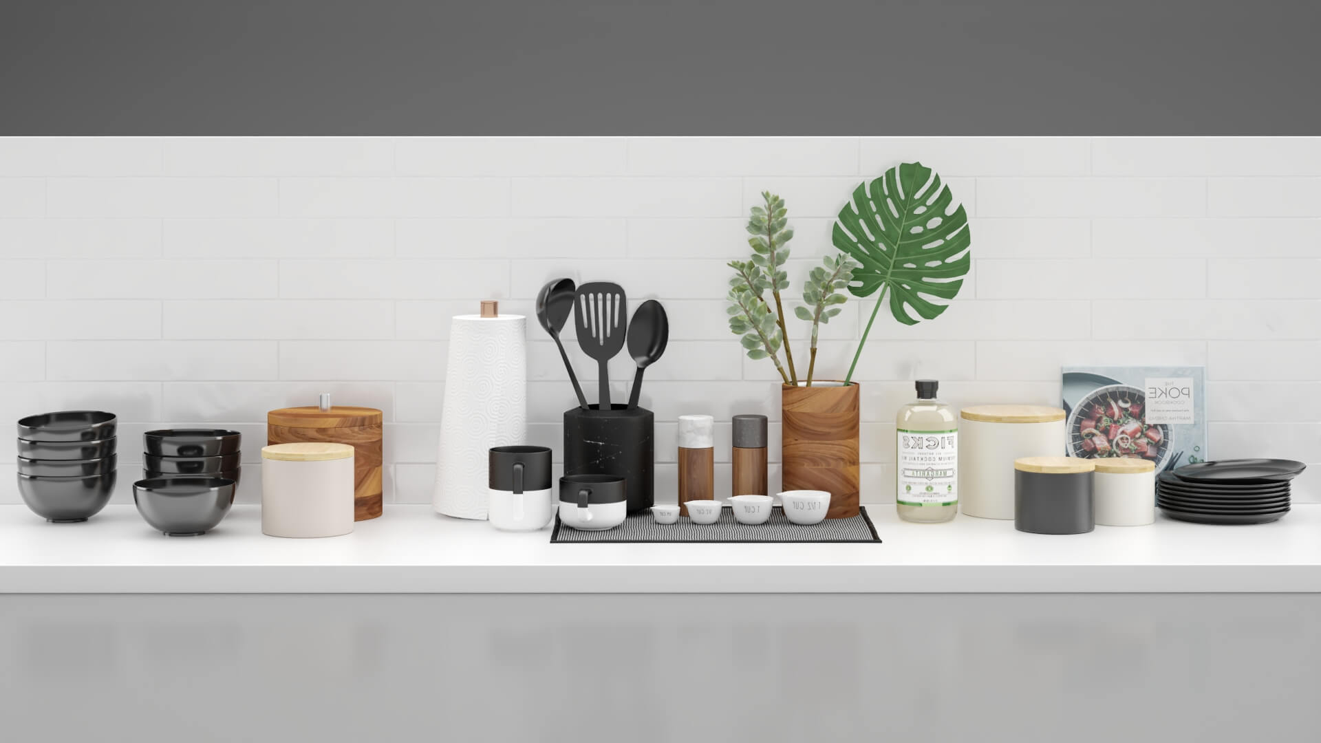 Kitchen Accessories - 3D Model by Smart3DModels