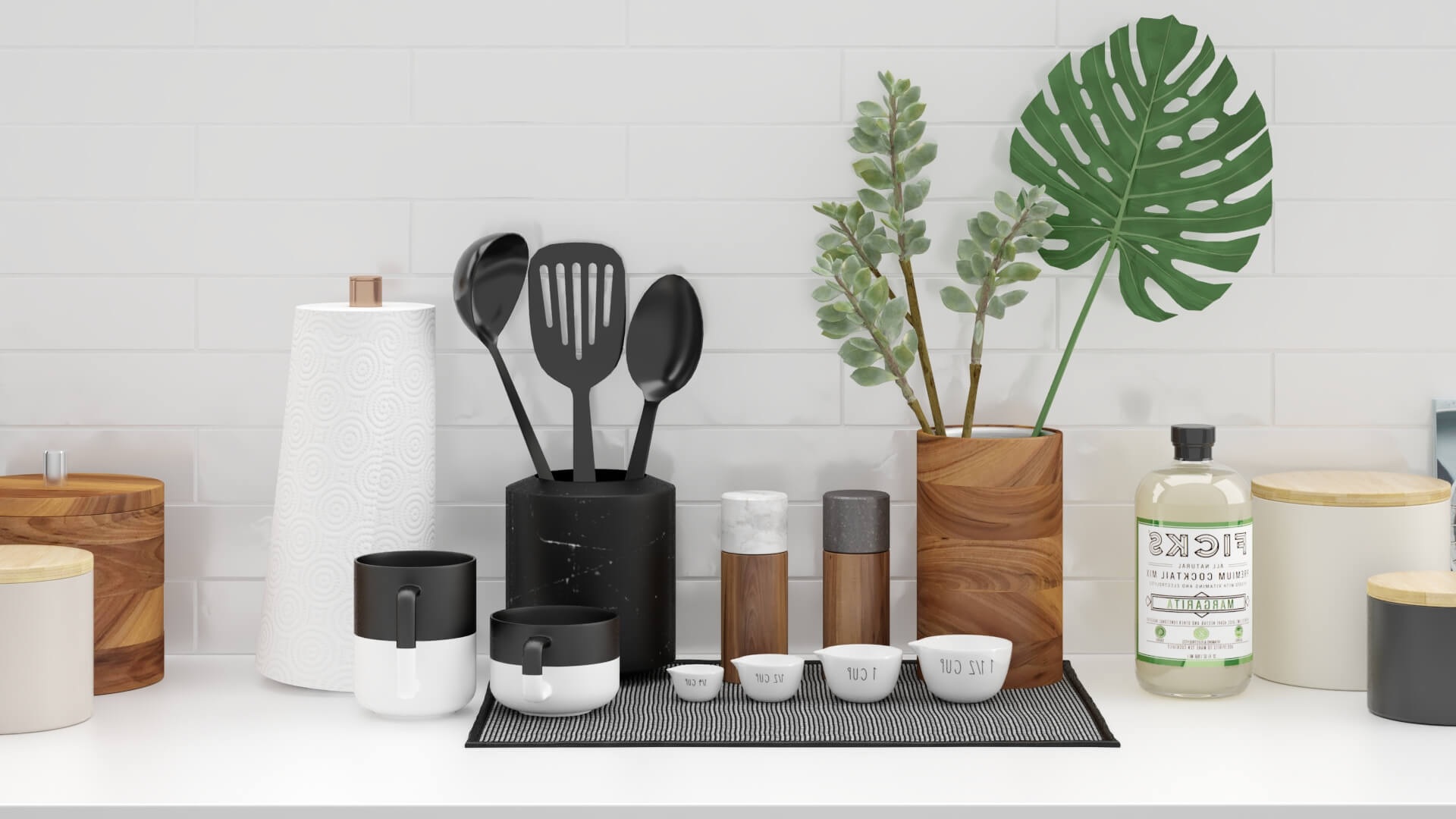 Kitchen Accessories - 3D Model by Smart3DModels