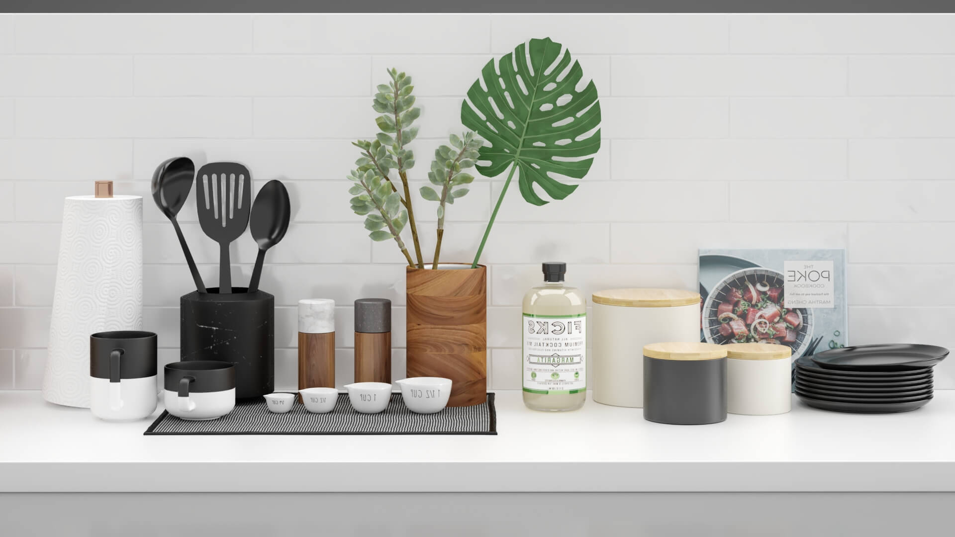 Kitchen Accessories - 3D Model by Smart3DModels