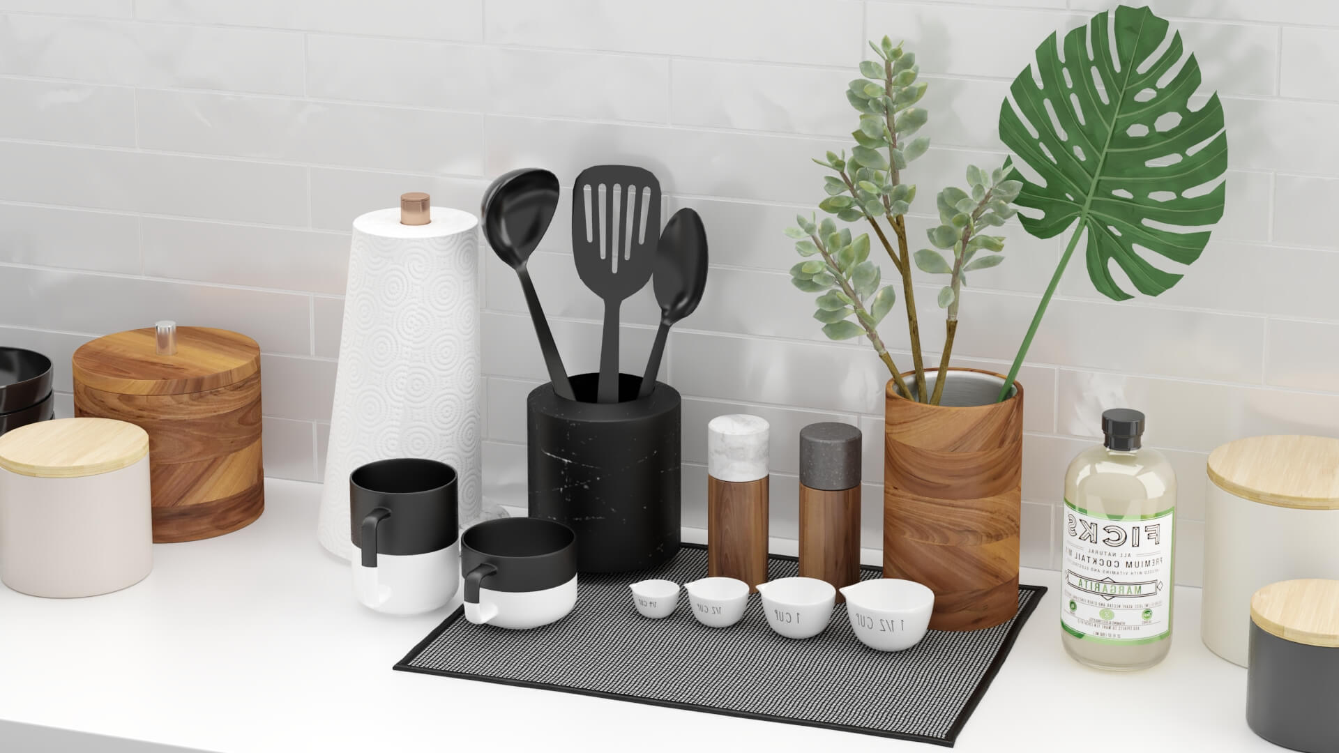Kitchen Accessories - 3D Model by Smart3DModels