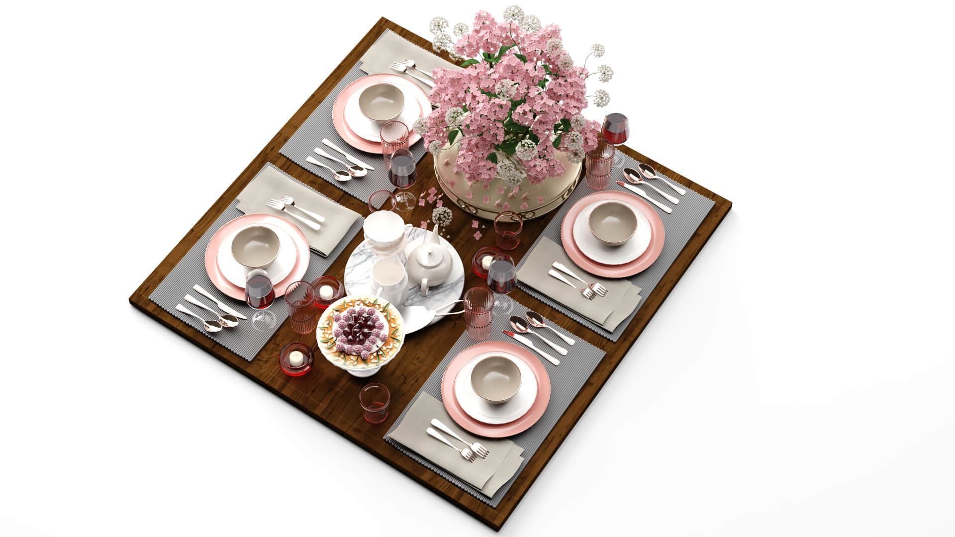 Kitchen Set 05 - 3D Model by Smart3DModels
