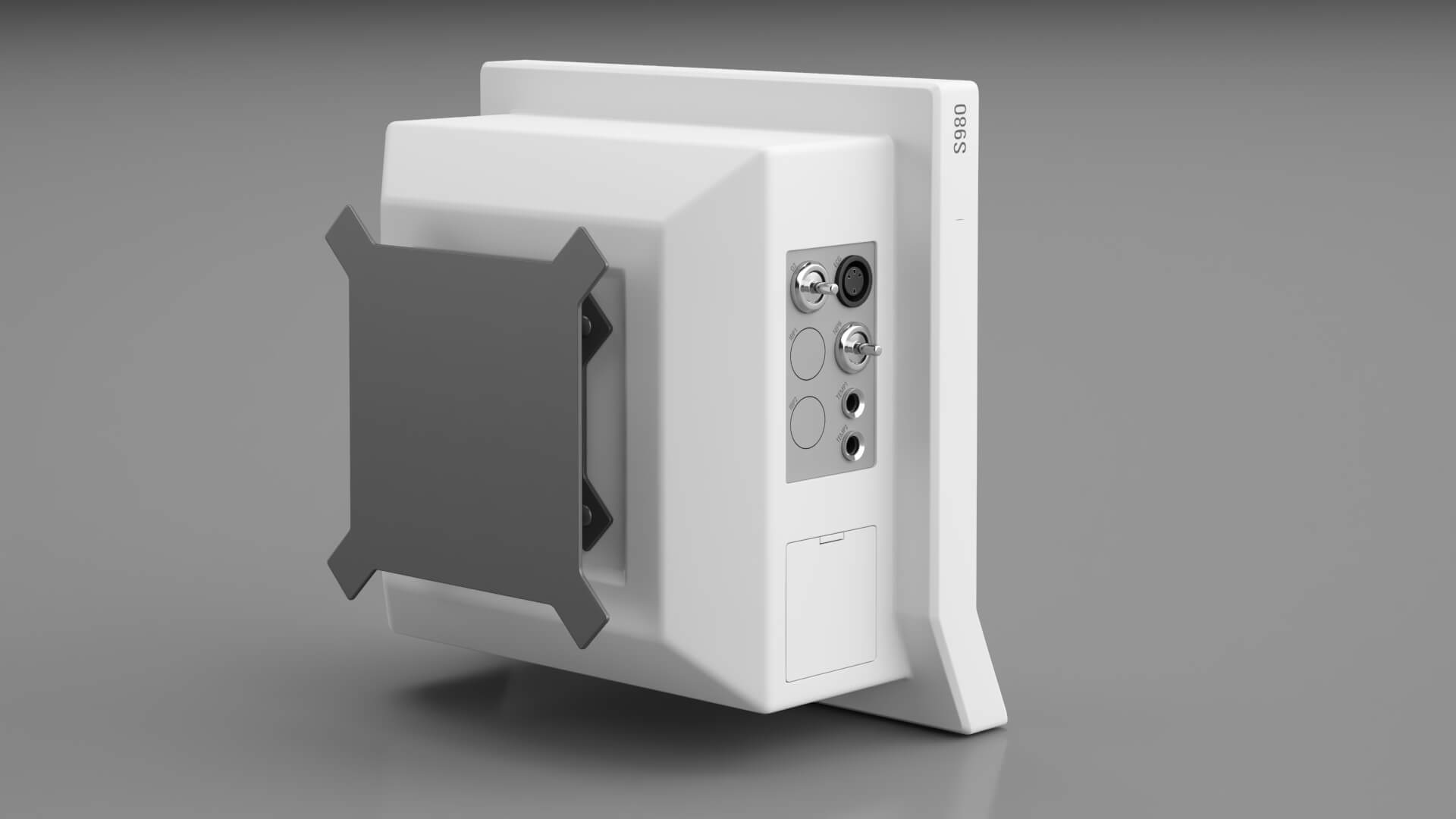 Medical Ecg Monitor - 3D Model by Smart3DModels