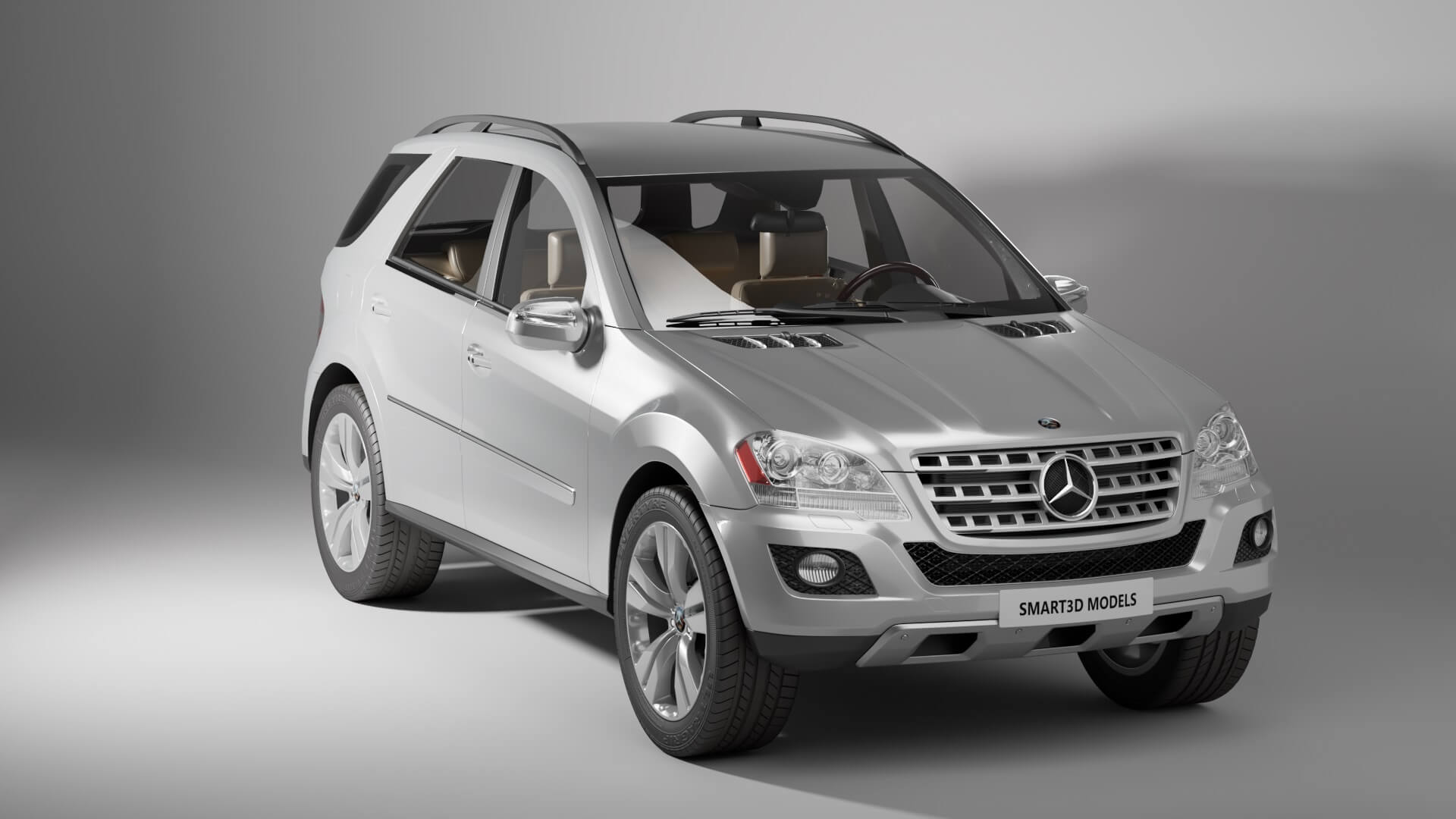 Mercedes Benz ML500 - 3D Model by Smart3DModels