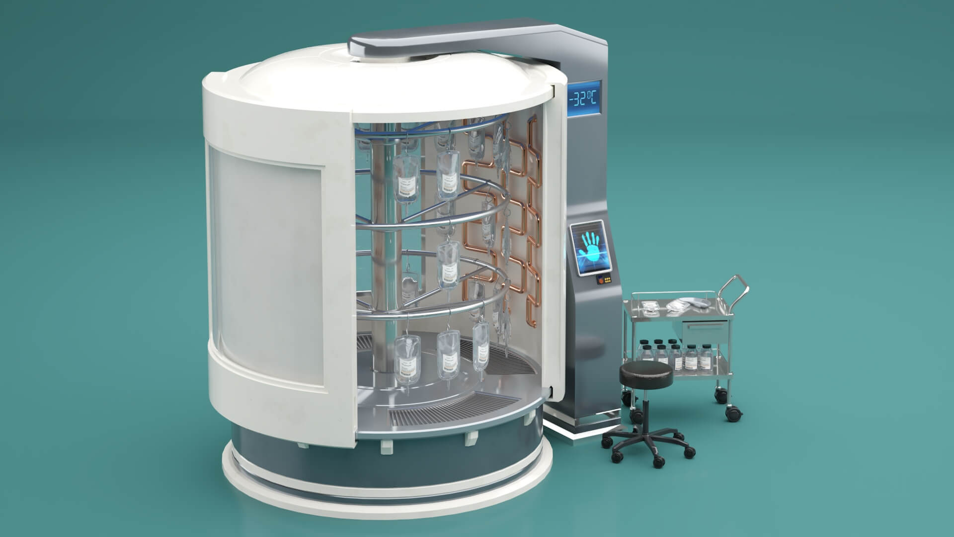 Modern Medical Equipment - 3D Model by Smart3DModels