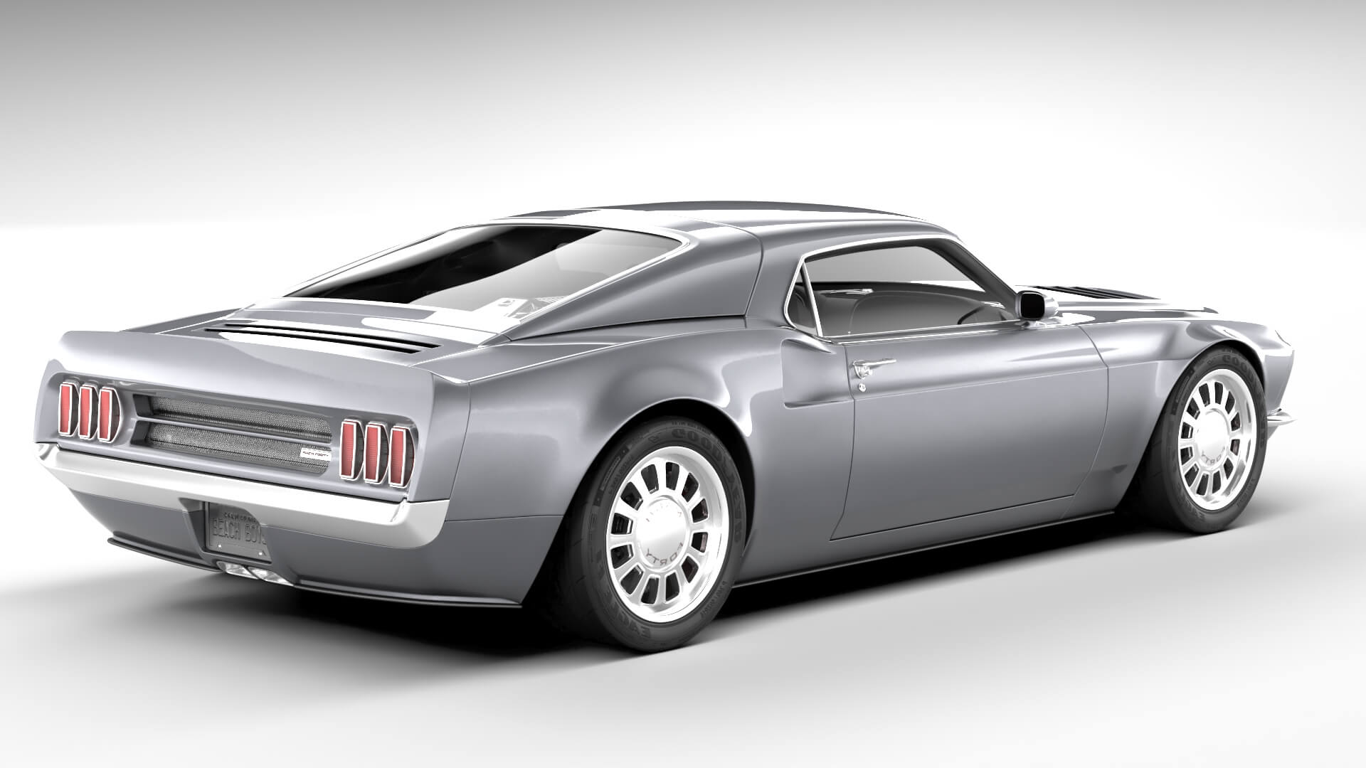 Mustang Mach 40 - 3D Model by Smart3DModels