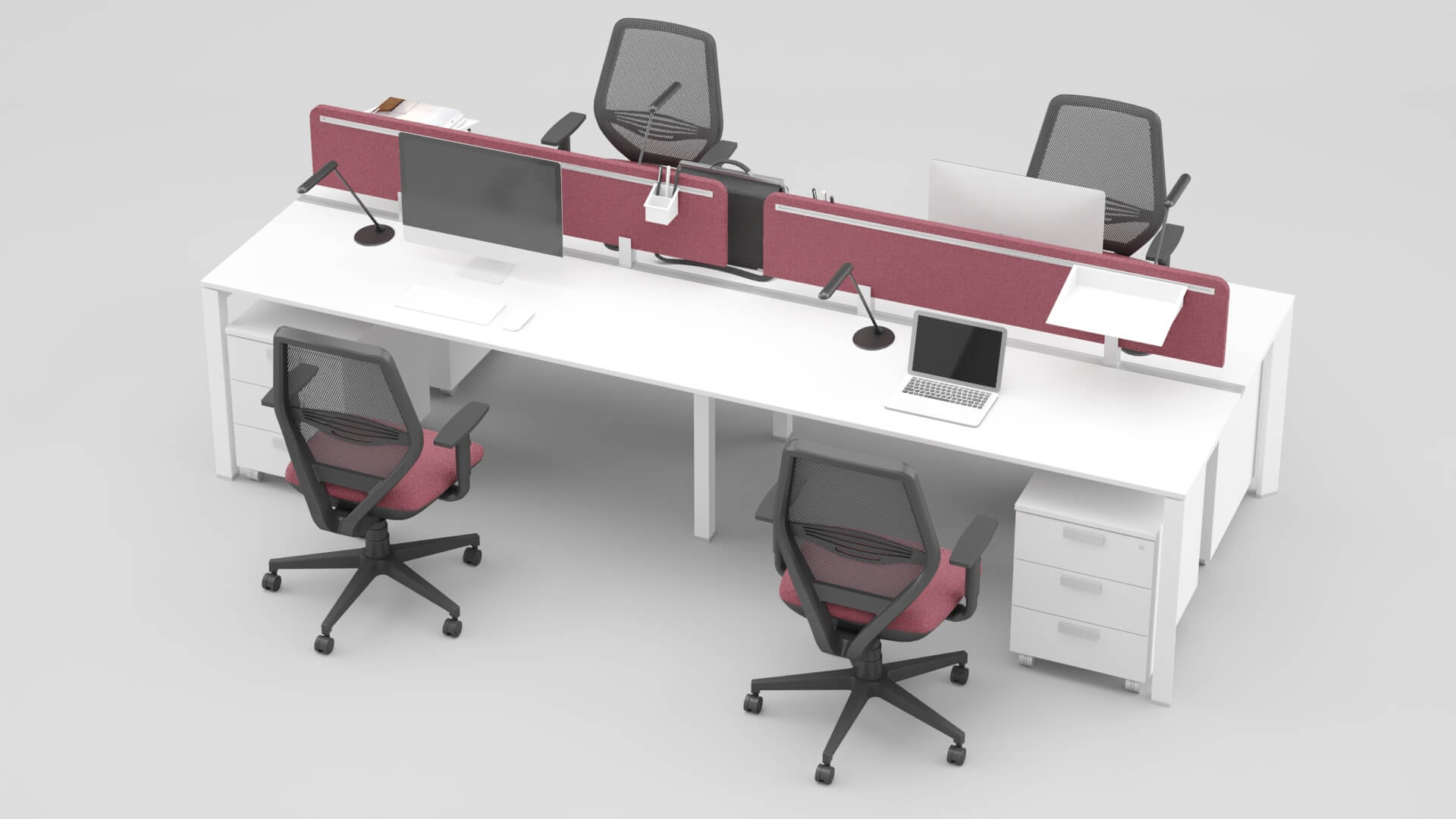 Office Workspace - 3D Model by Smart3DModels