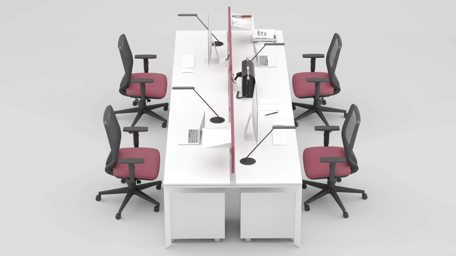 Office Workspace - 3D Model by Smart3DModels