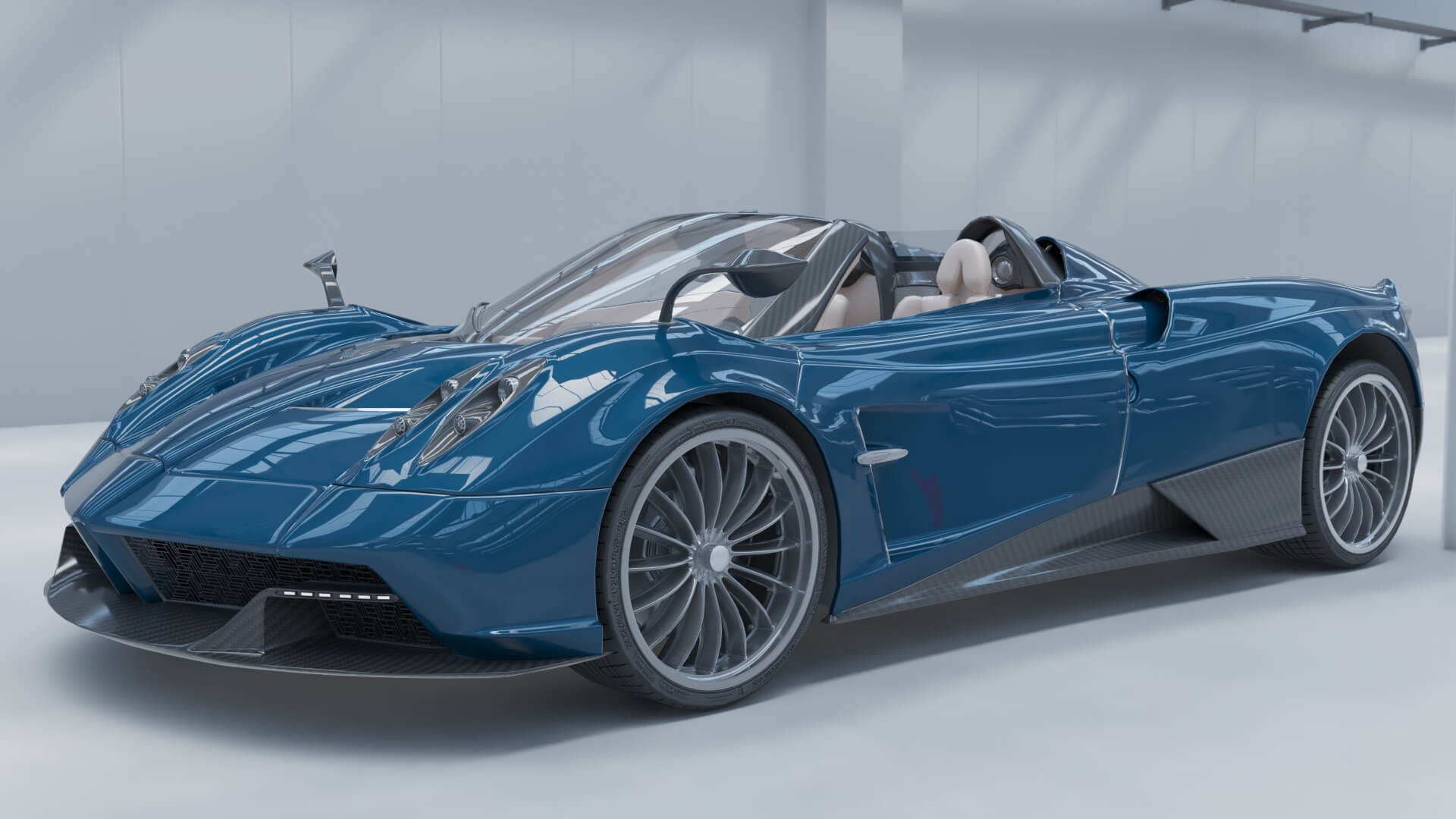 Pagani Huayra - 3D Model by Smart3DModels