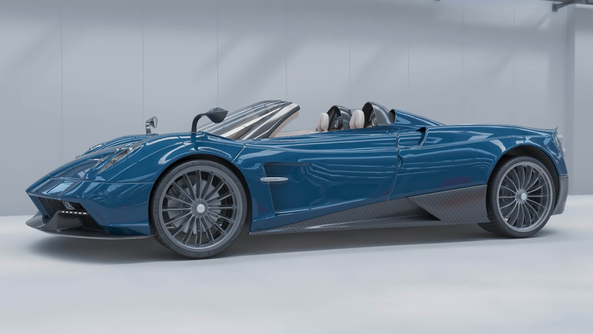 Pagani Huayra - 3D Model by Smart3DModels