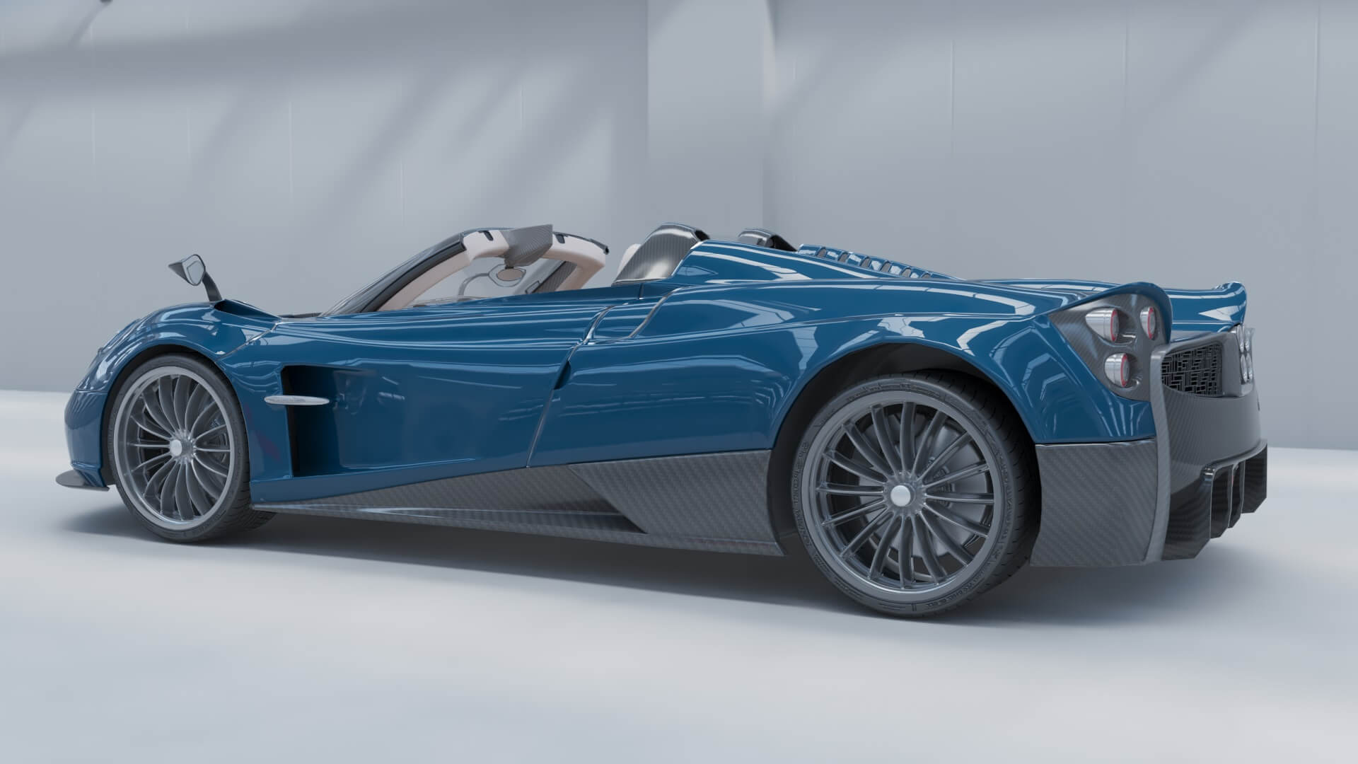 Pagani Huayra - 3D Model by Smart3DModels