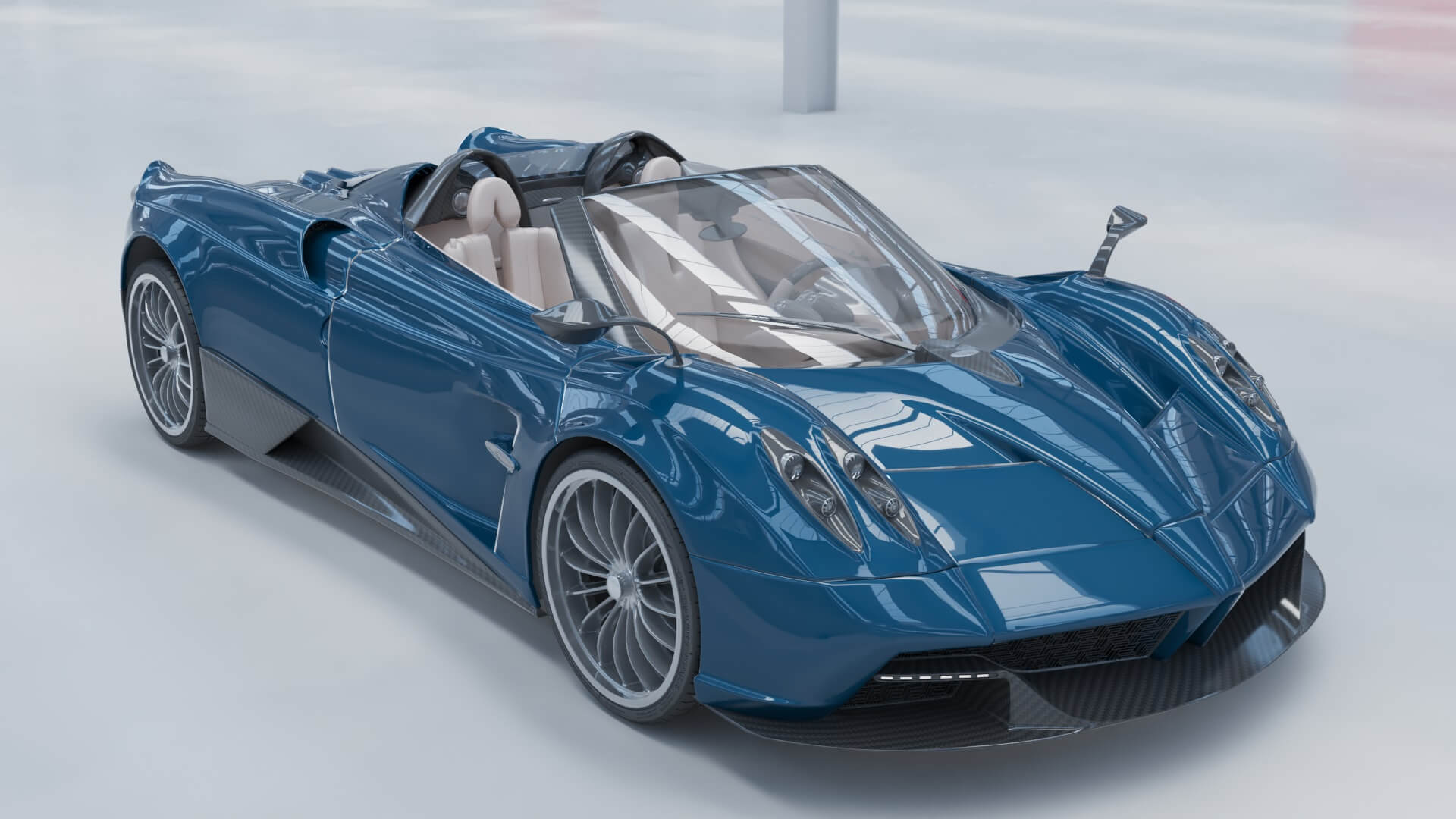Pagani Huayra - 3D Model by Smart3DModels