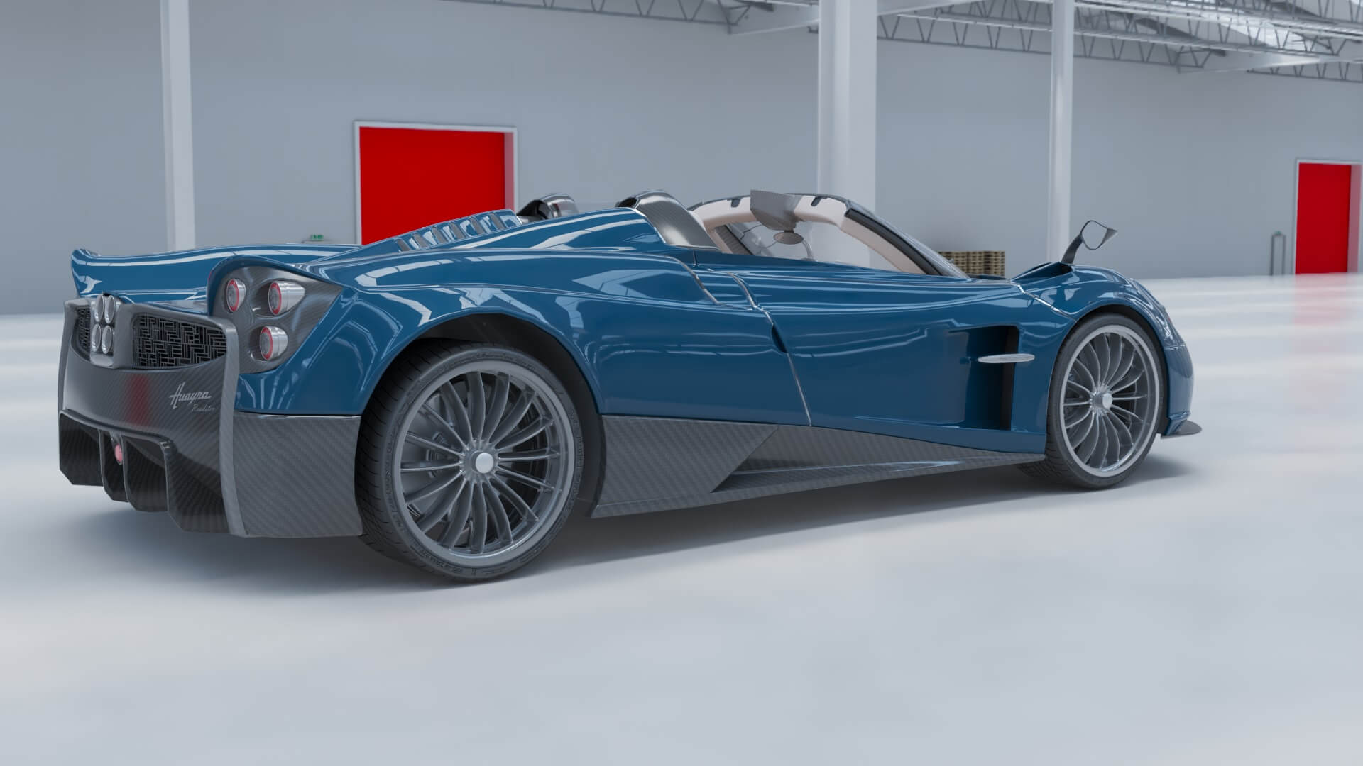 Pagani Huayra - 3D Model by Smart3DModels